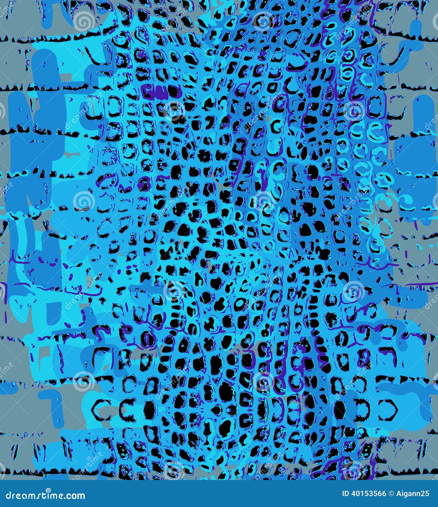 Skin Snake Anaconda Texture Pattern Boa Black White Cartoon Vector ...