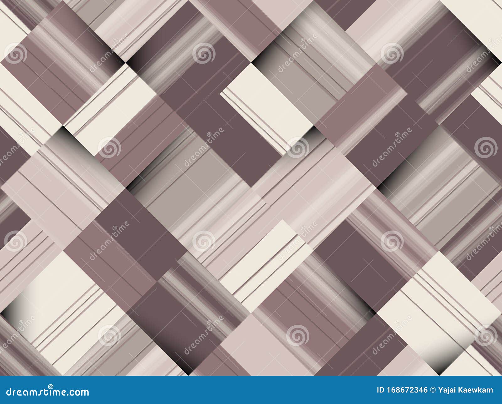 Seamless Pattern, Soft Lines Texture in Square Shapes with Shadow ...