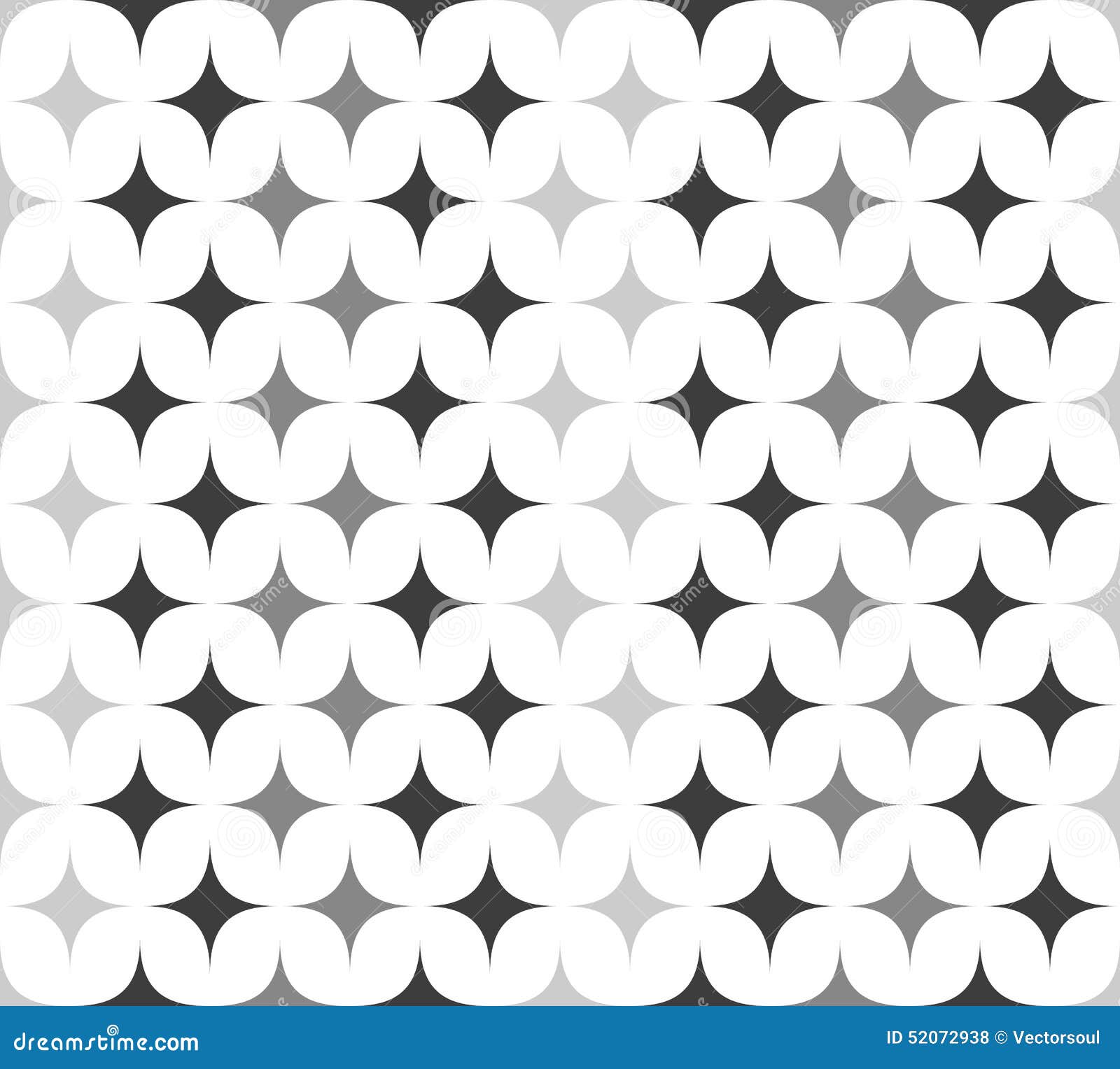 Seamless Pattern with Spiky Shapes Stock Vector - Illustration of shape ...