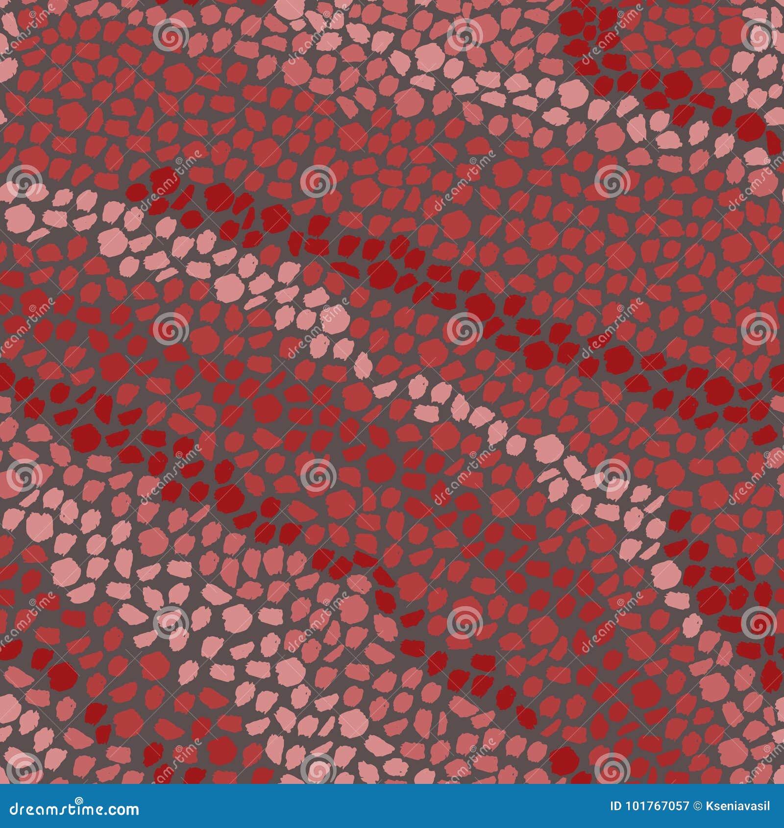 Seamless pattern of spots stock vector. Illustration of retro - 101767057