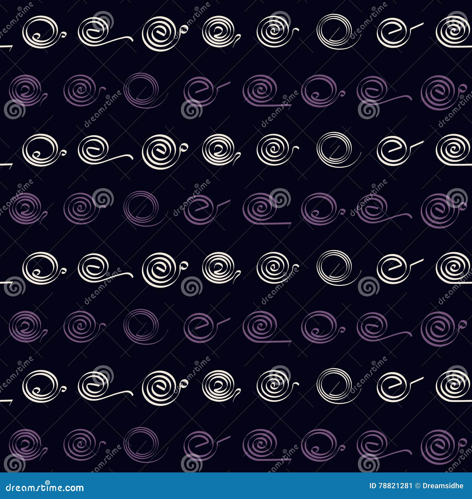 Seamless Pattern with Springs Stock Vector - Illustration of short ...