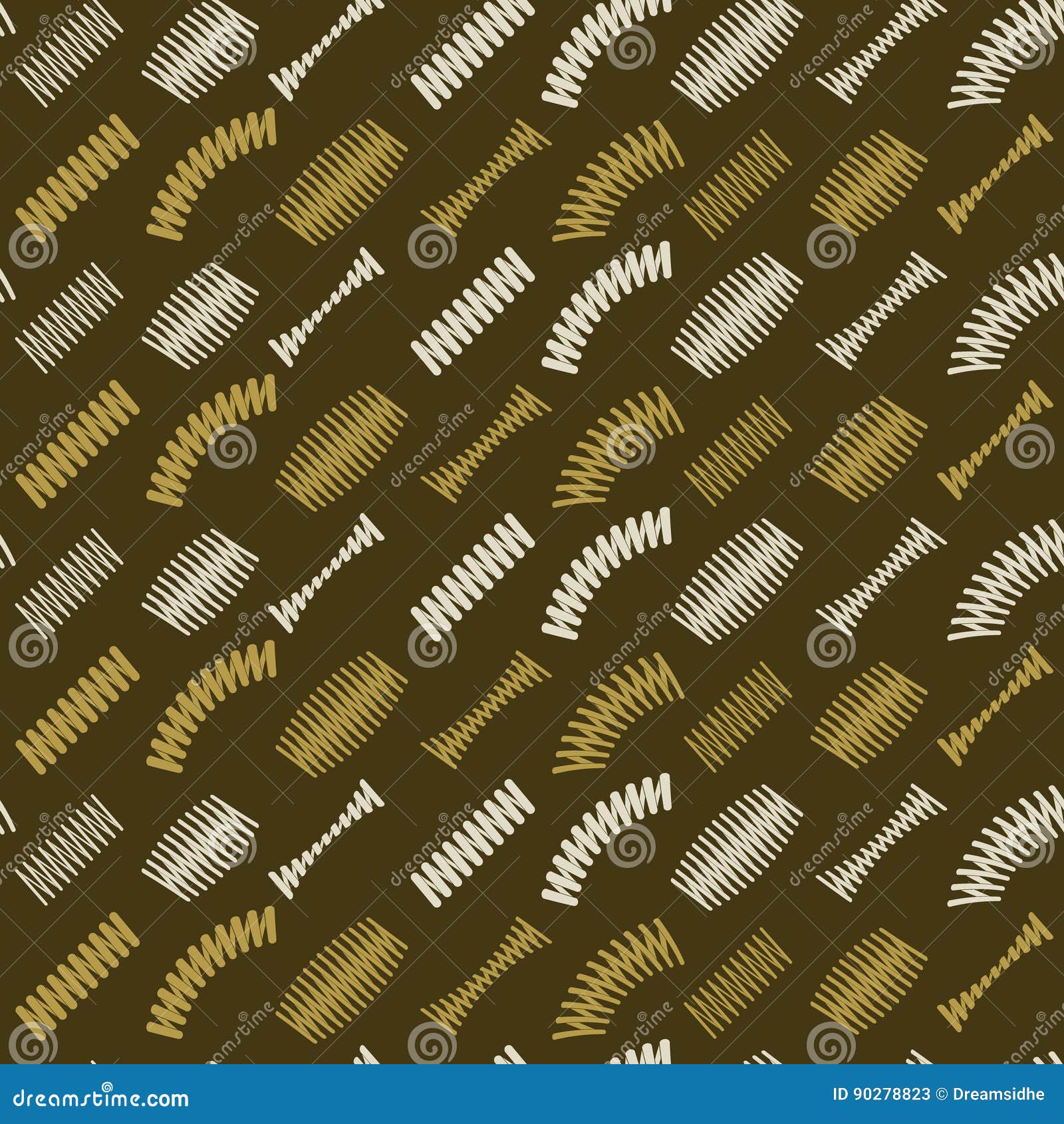 Seamless Pattern with Springs Stock Vector - Illustration of pattern ...