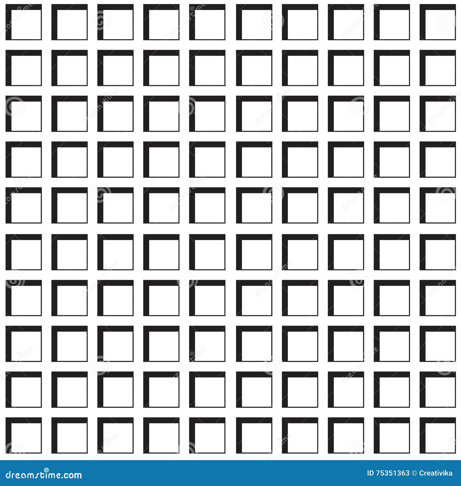 Seamless Pattern with Square Cells Stock Vector - Illustration of cover ...