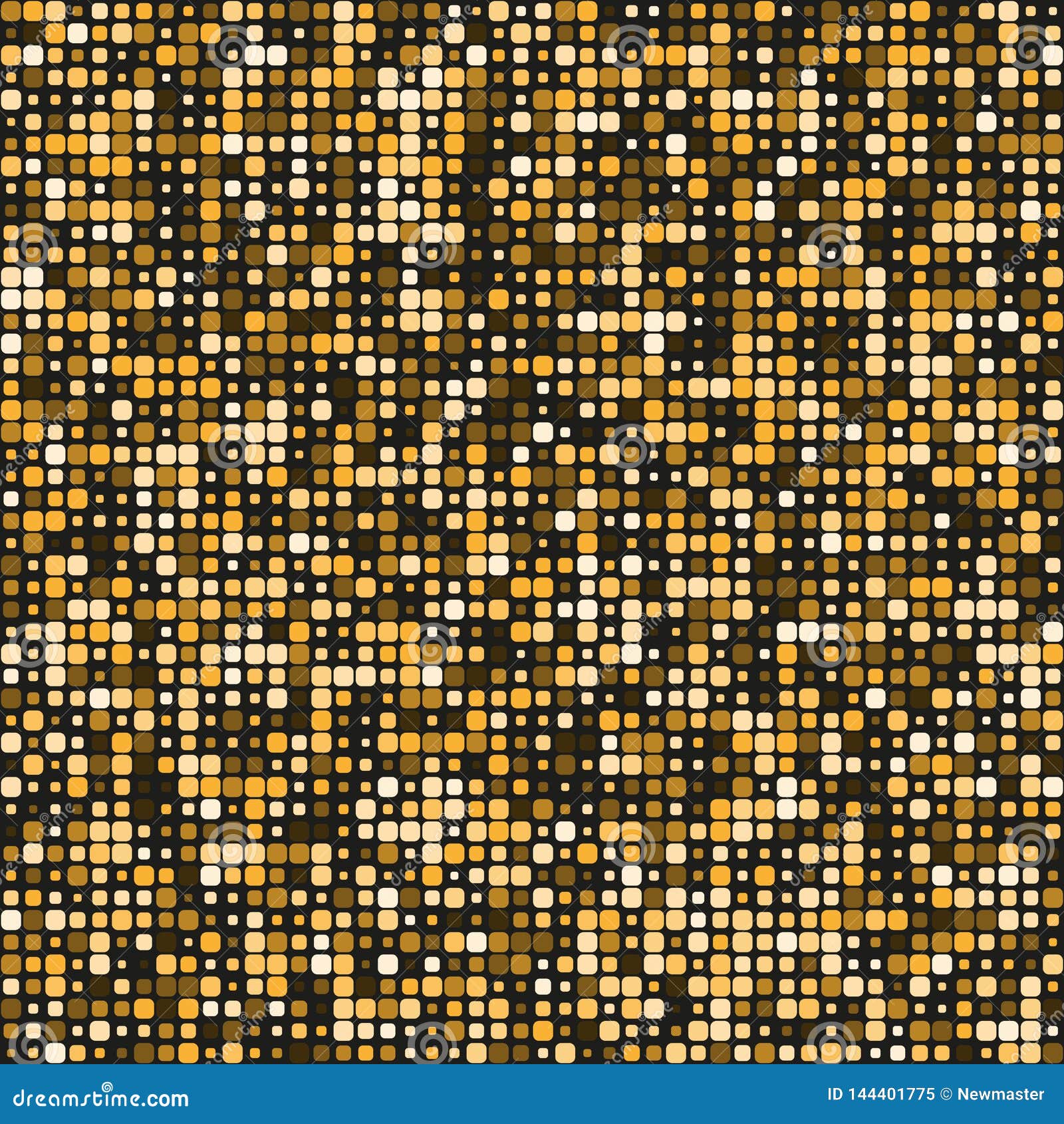 Seamless Pattern of Squares with Rounded Corners Stock Vector ...