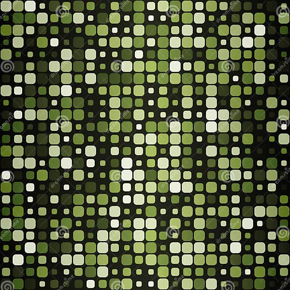 Seamless Pattern of Squares with Rounded Corners Stock Vector ...