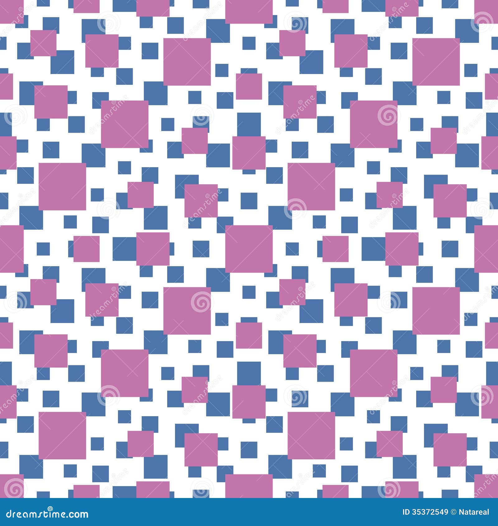 Seamless Pattern with Squares Stock Vector - Illustration of detail ...