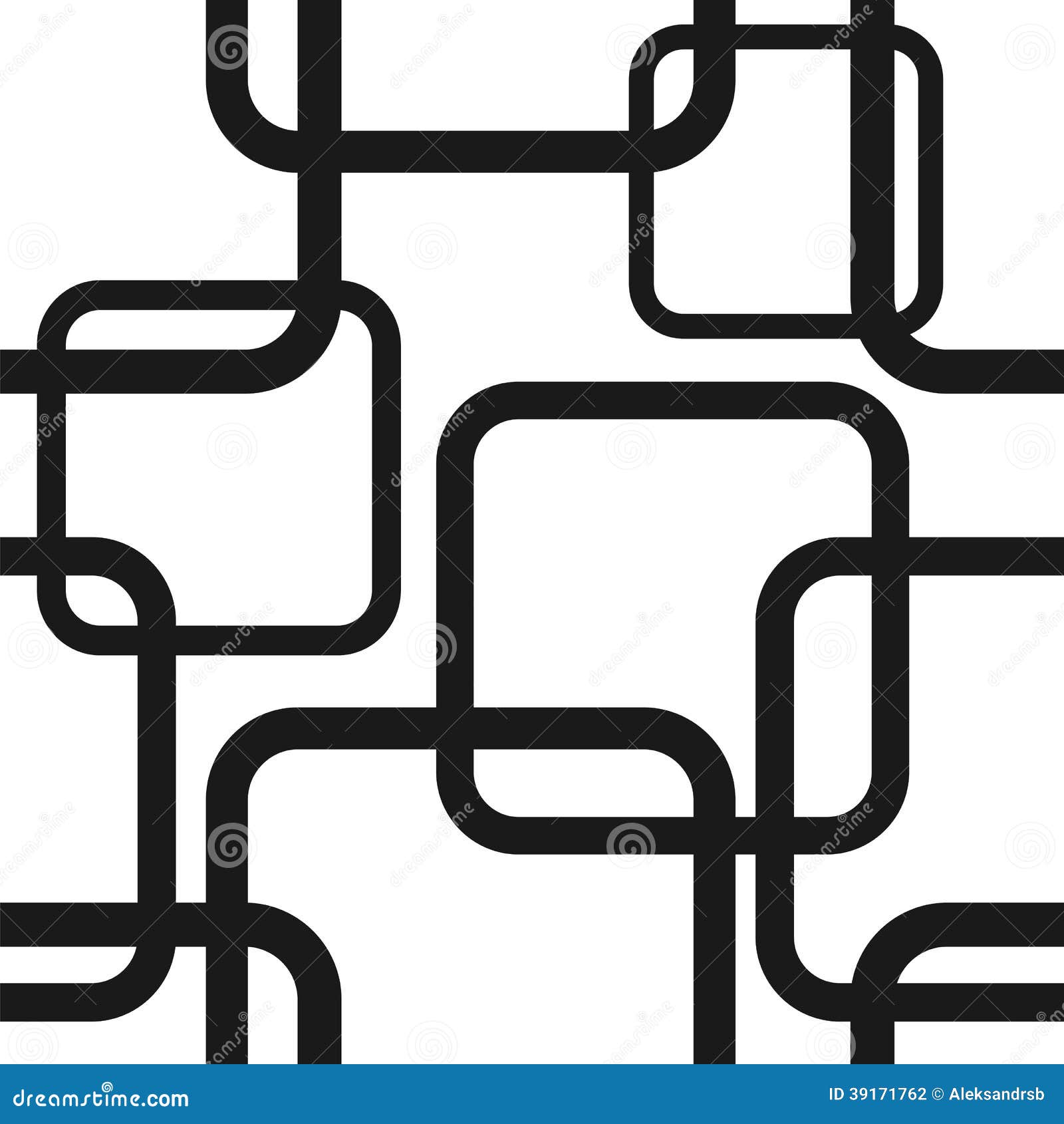 Seamless Pattern with Squares Stock Illustration - Illustration of ...