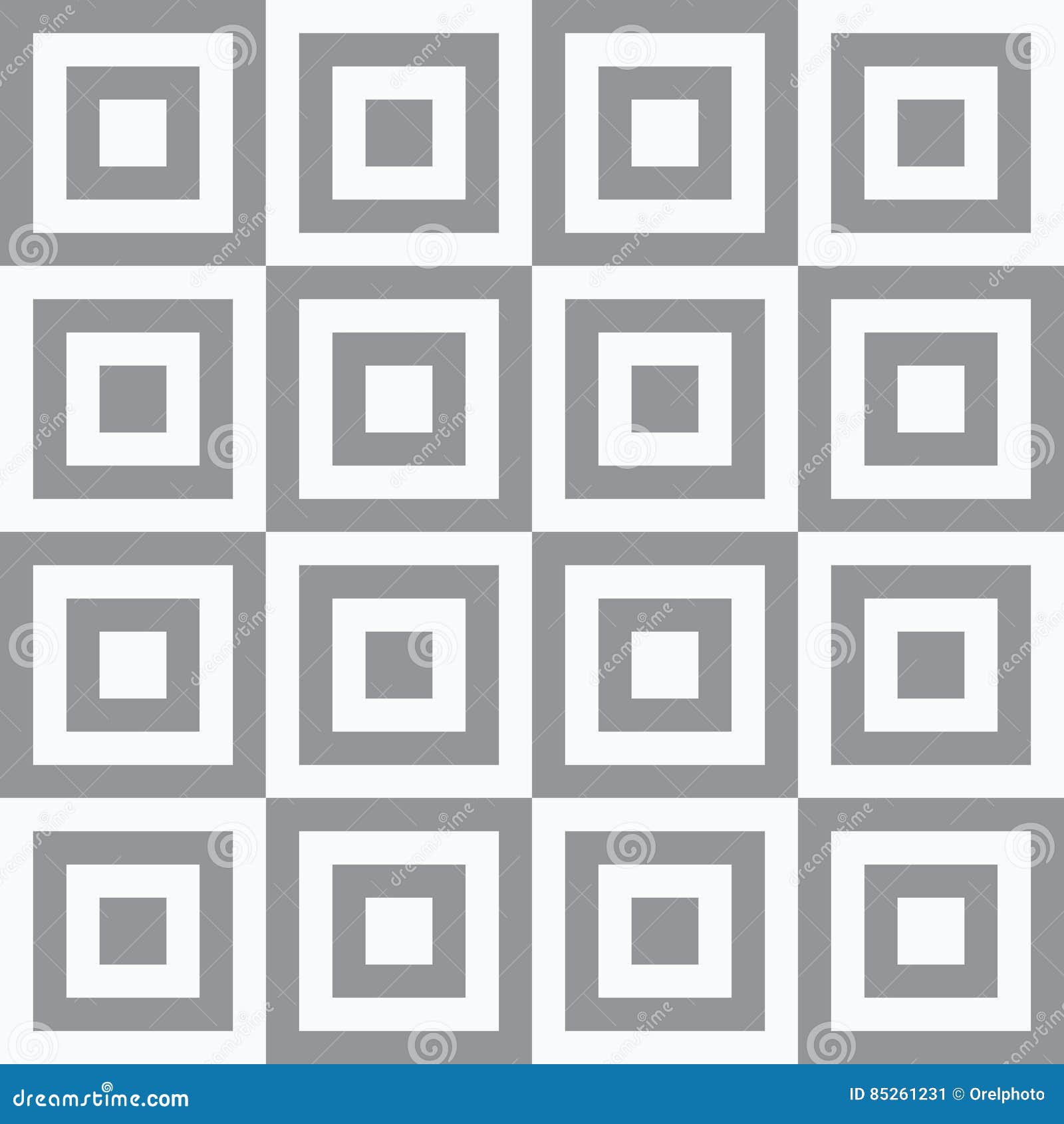 Seamless Pattern with Squares Stock Vector - Illustration of decorative ...