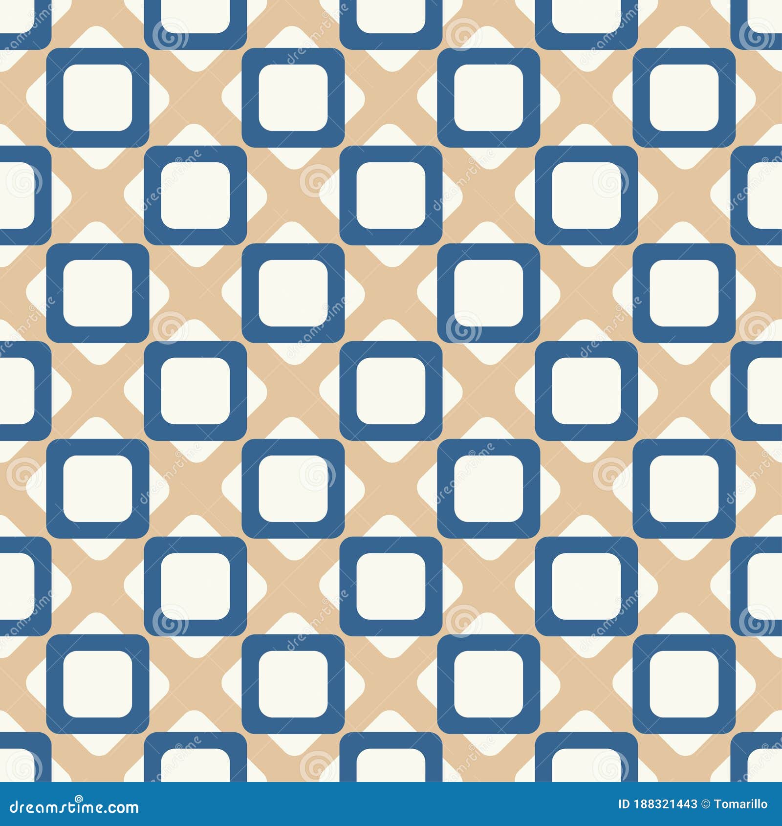 Seamless Pattern from Squares. Vector Repeat Stock Vector ...