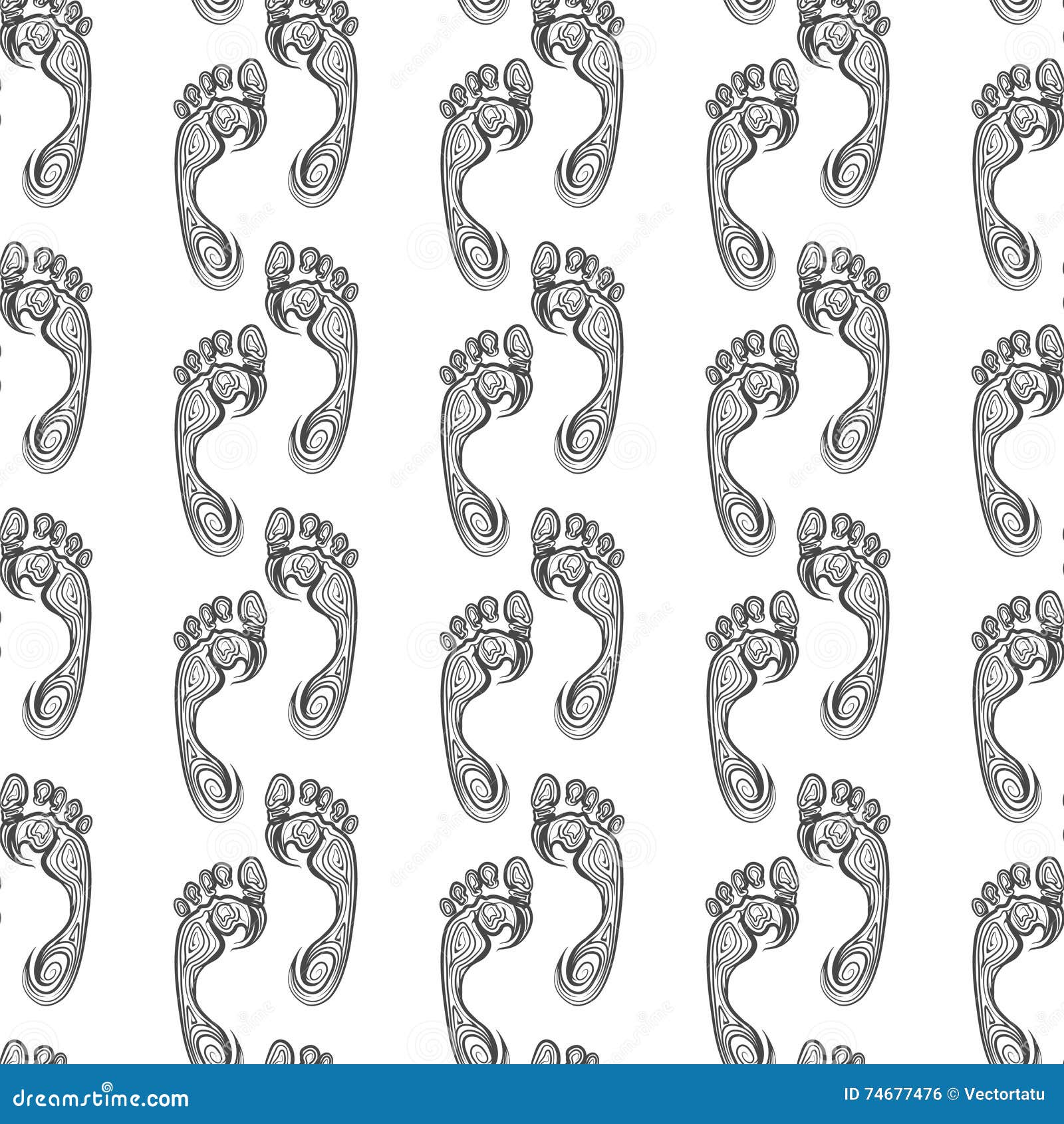 Seamless Pattern with Steps Stock Vector - Illustration of pattern ...