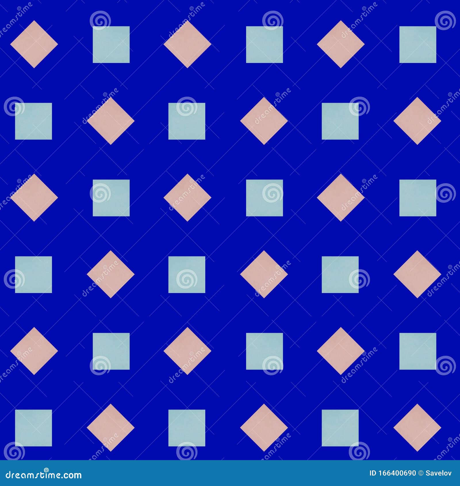 Seamless Pattern with Sticky Paper Sheet on Blue Background Stock Photo ...