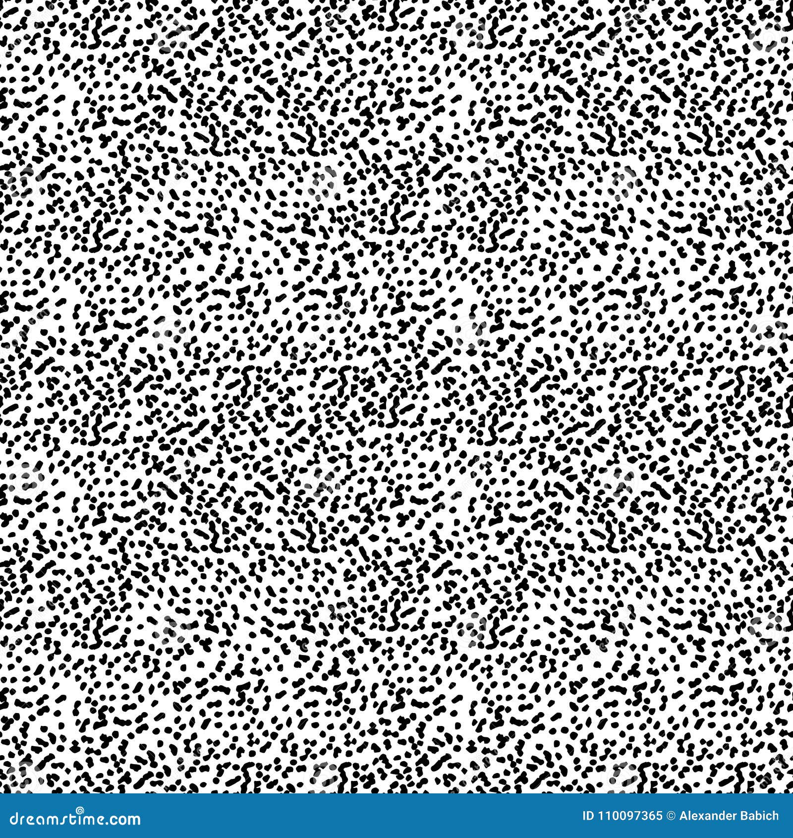 Seamless Pattern of Stippled Texture Stock Vector - Illustration of ...