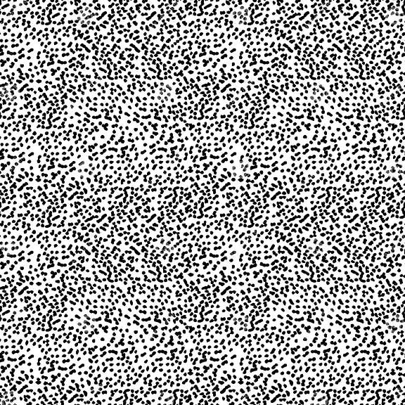 Seamless Pattern of Stippled Texture Stock Vector - Illustration of ...