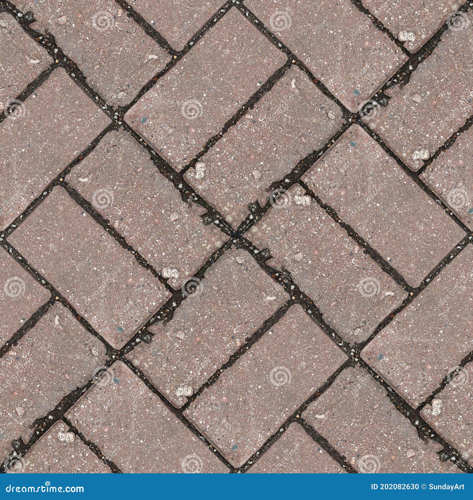Seamless Pattern of Stone Pavement Stock Photo - Image of pattern ...