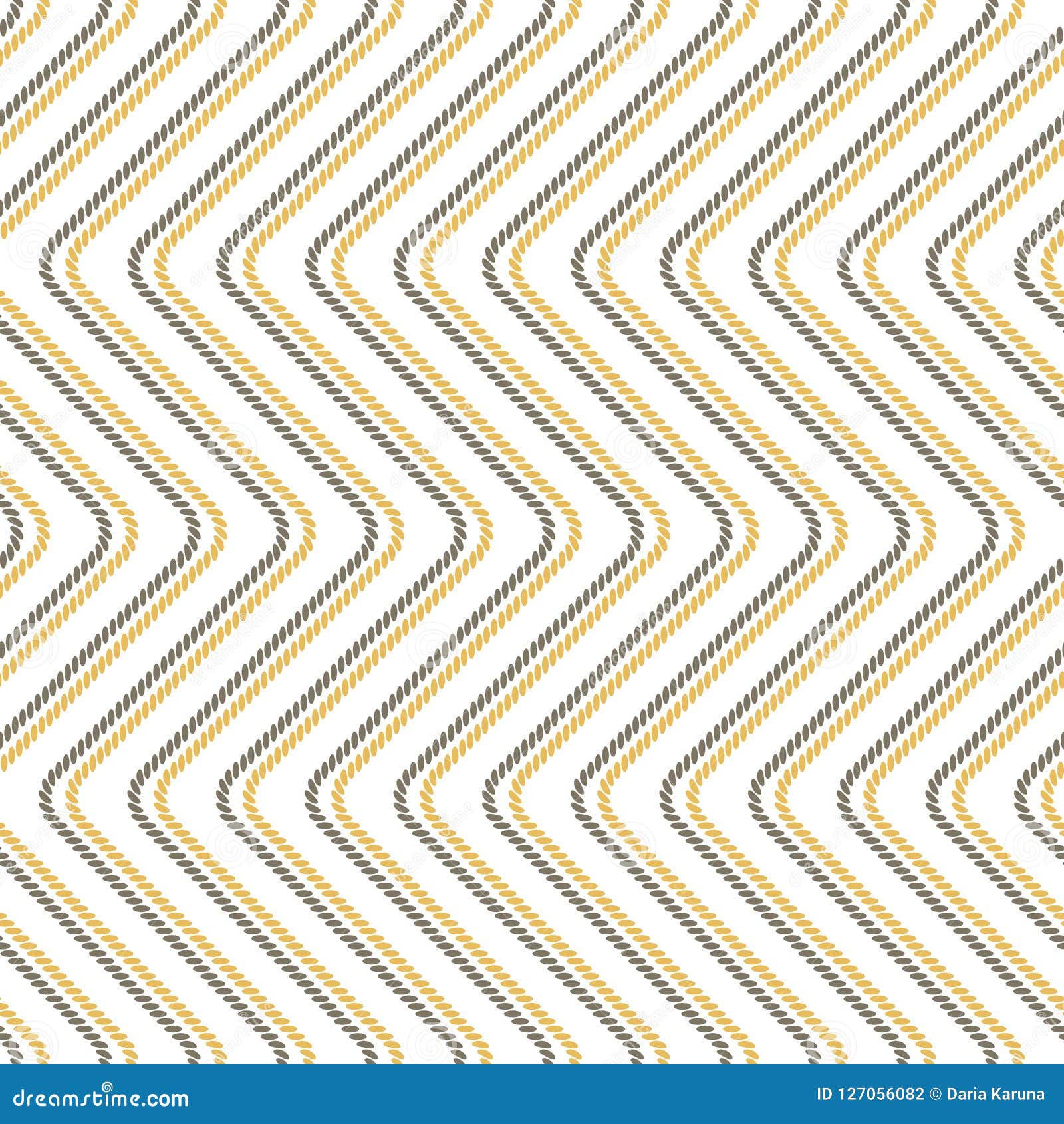 Seamless Pattern with Straight Angles. Curved Threads and Ropes ...