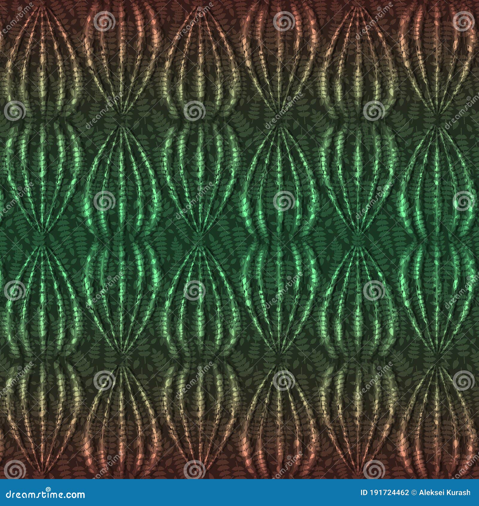 Seamless Pattern Styled with Pleats on the Fabric Stock Vector ...