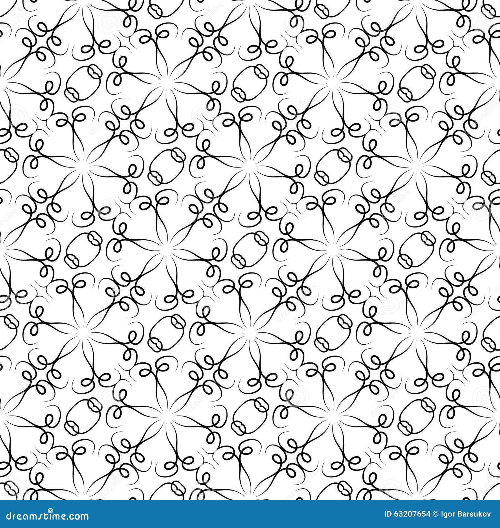 Seamless pattern stock vector. Illustration of clothing - 63207654