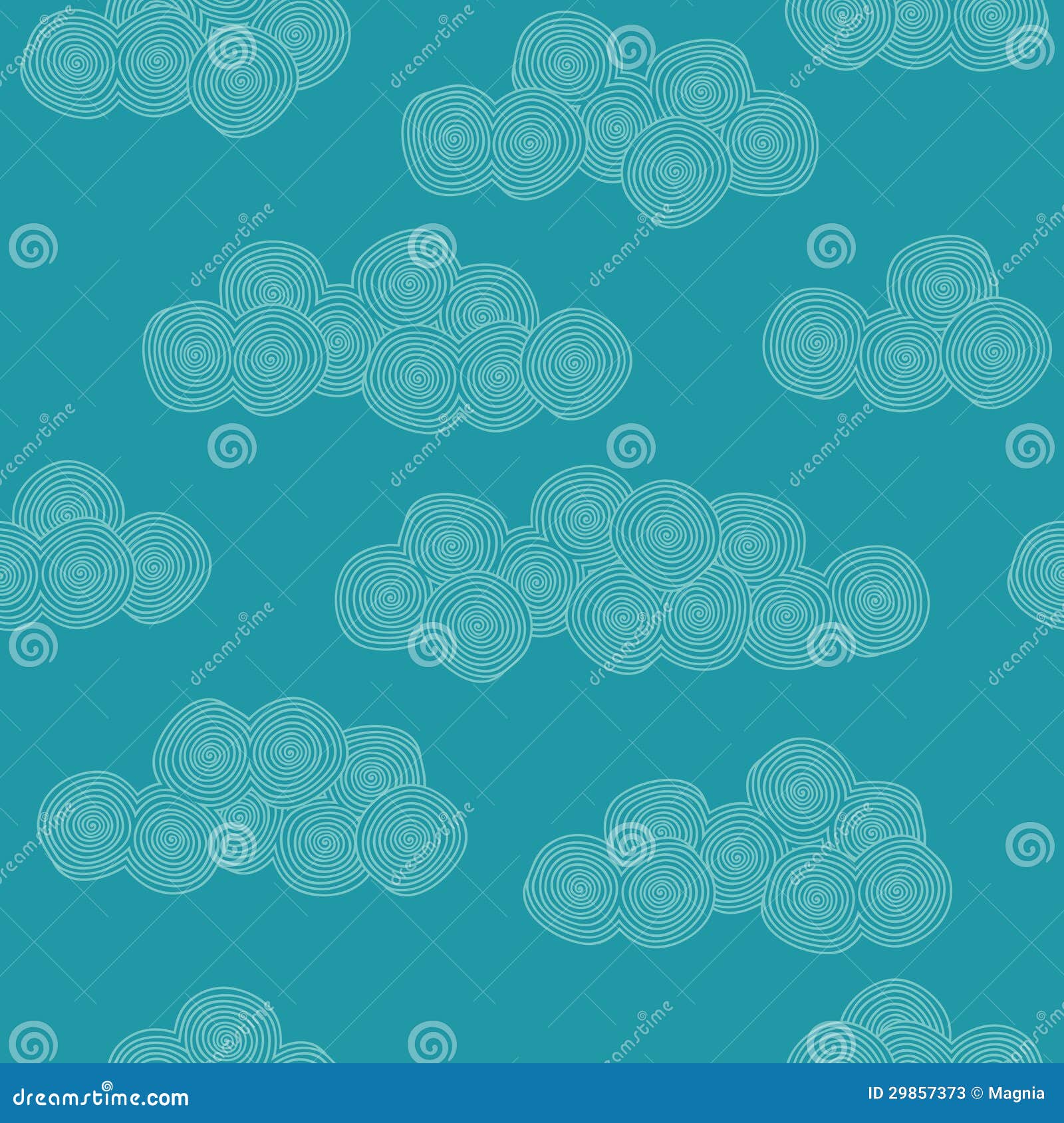Cloudy pattern stock vector. Illustration of beautiful - 29857373