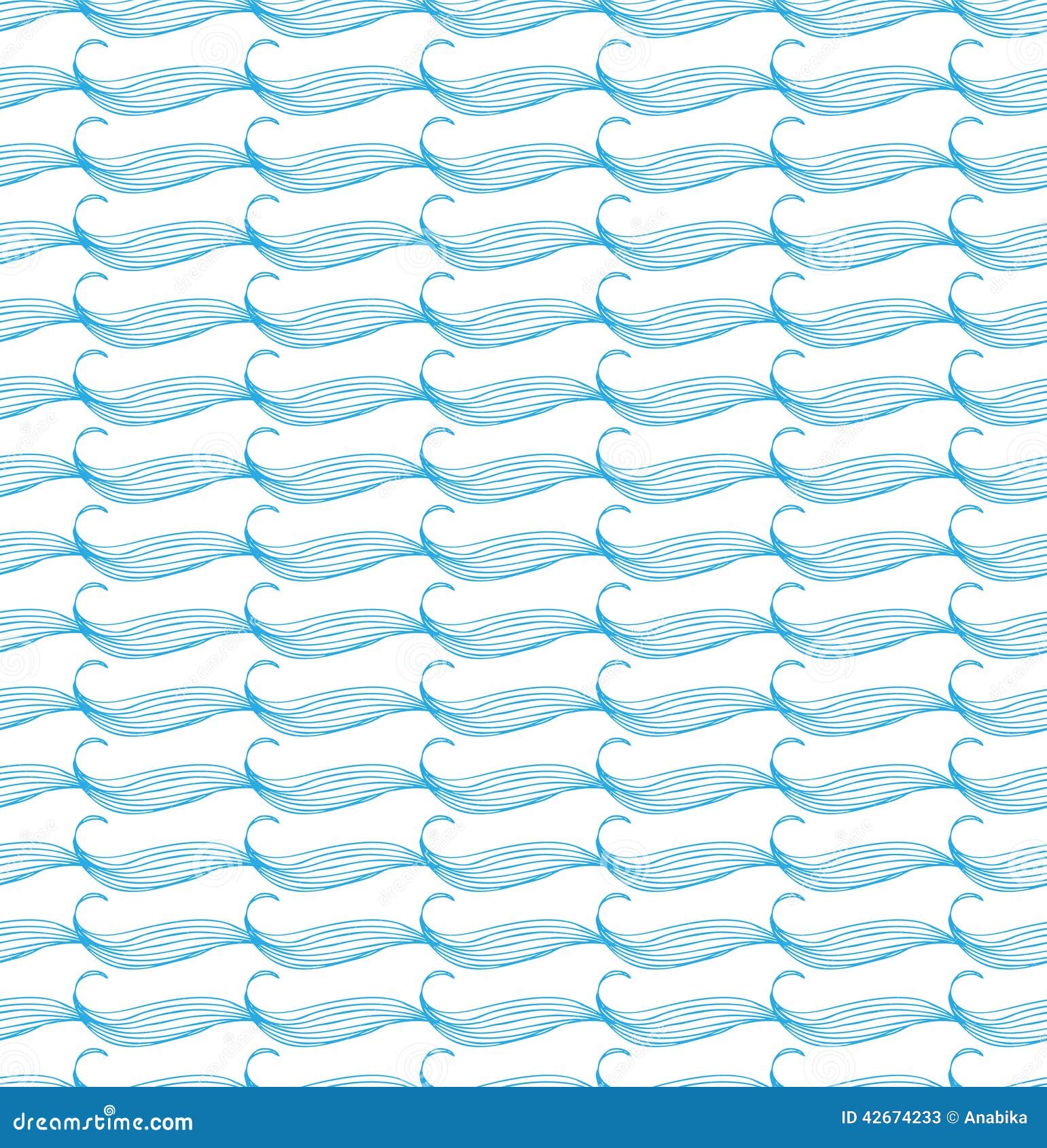 Seamless Pattern with Subtle Waves Stock Vector - Illustration of tide ...