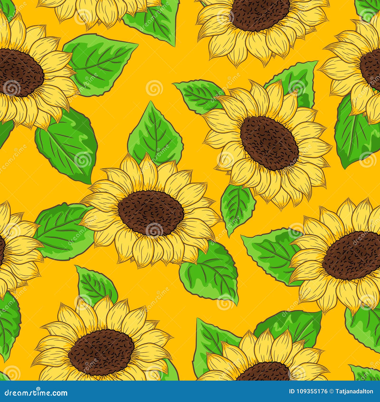 Sunflower Leaf Pattern