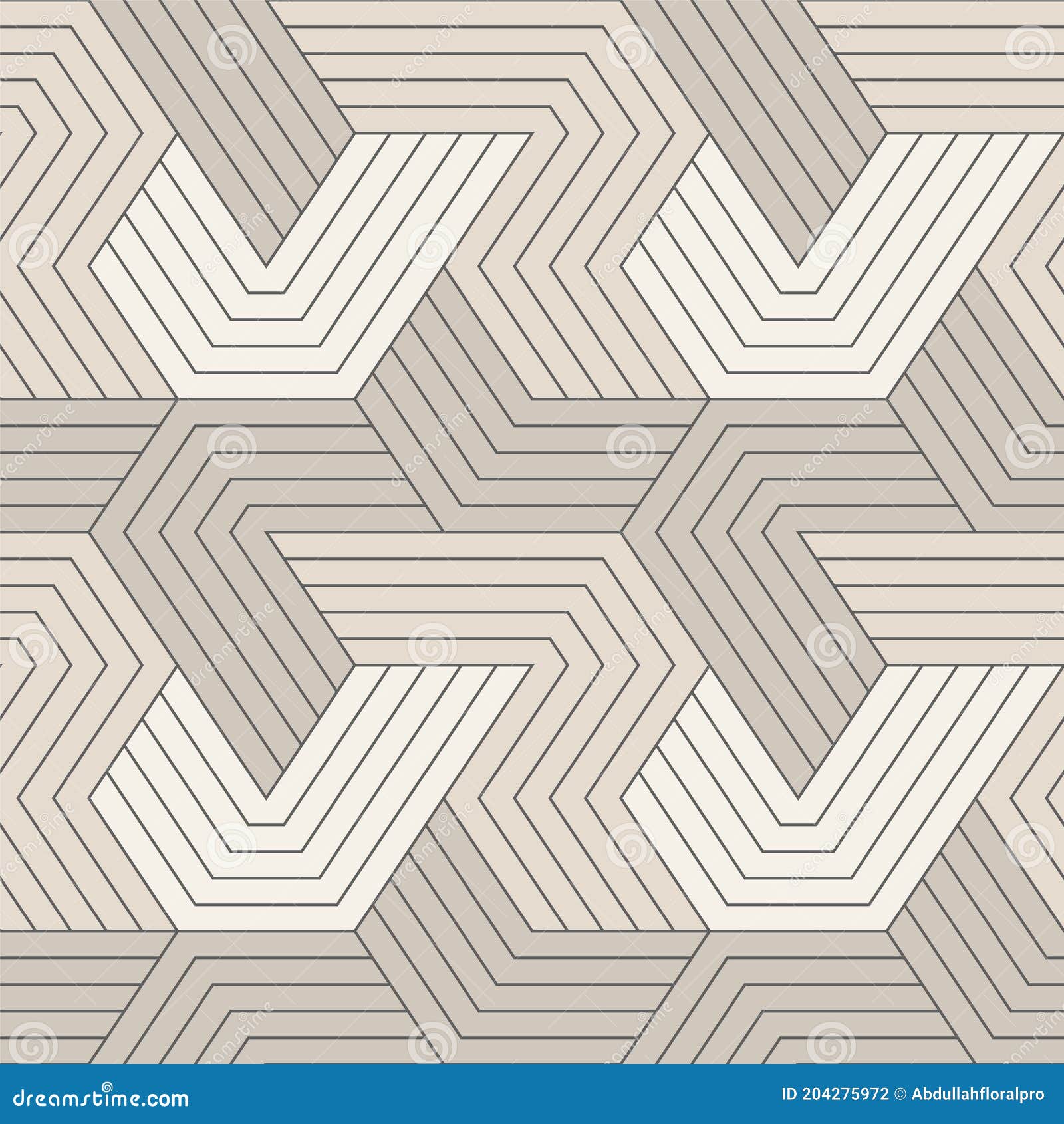 Set Of 4 Symmetric Geometric Shapes. Vector Illustration ...