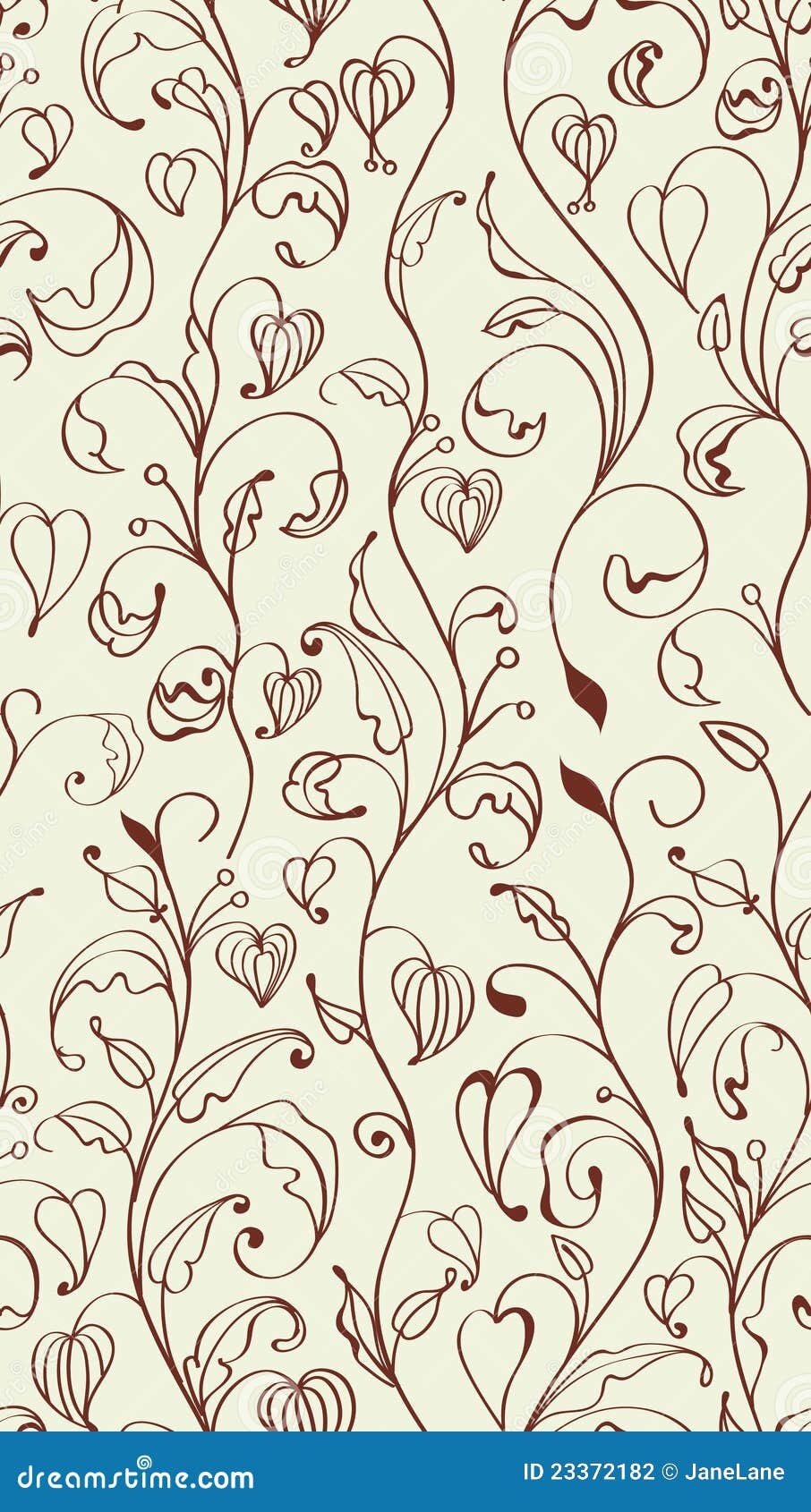 Seamless Pattern with Tender Flowers Stock Vector - Illustration of ...