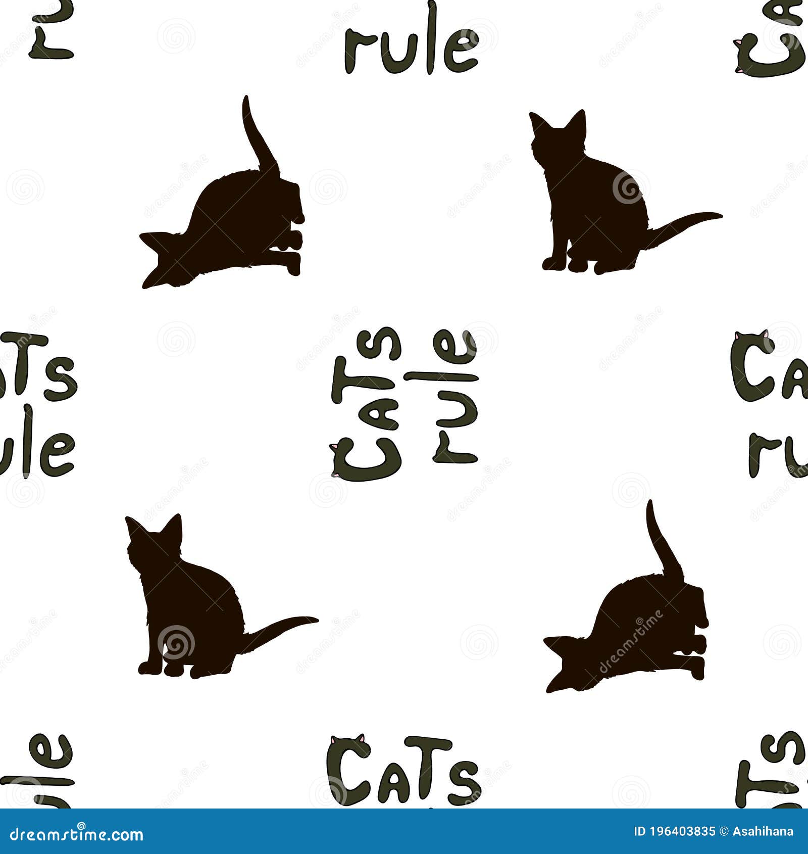 Cats Rule Illustration Stock Illustrations – 76 Cats Rule Illustration ...