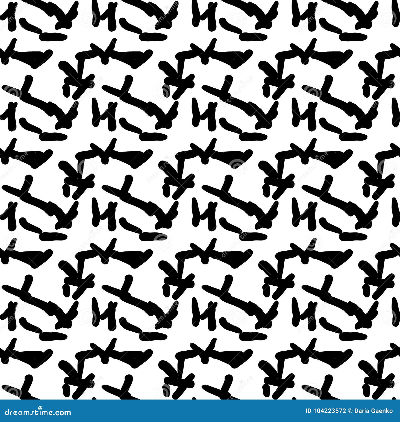 Seamless Pattern. Texture of Abstract Sticks Stock Vector ...