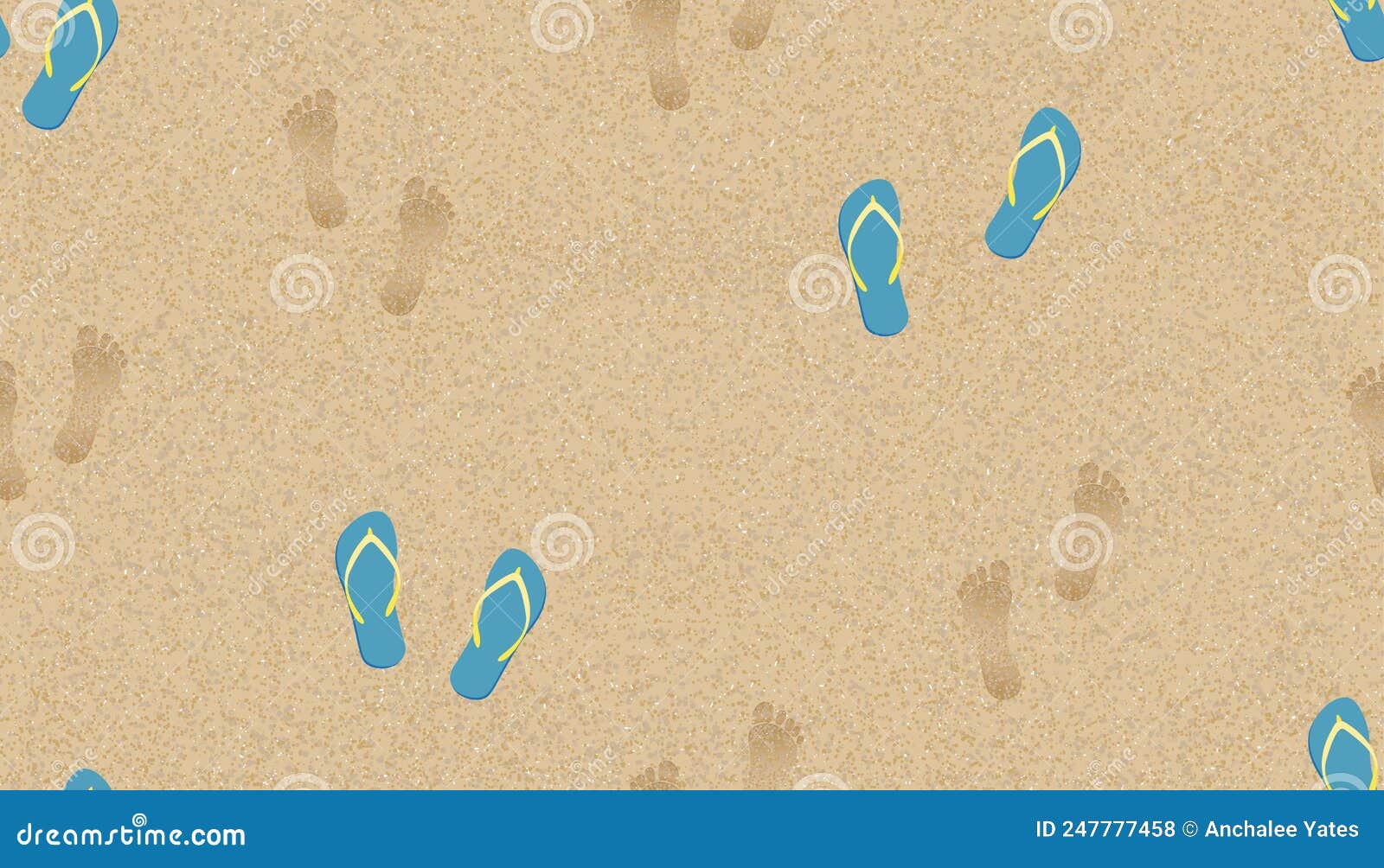 Seamless Pattern Texture Background Footprints of Human Feet with ...