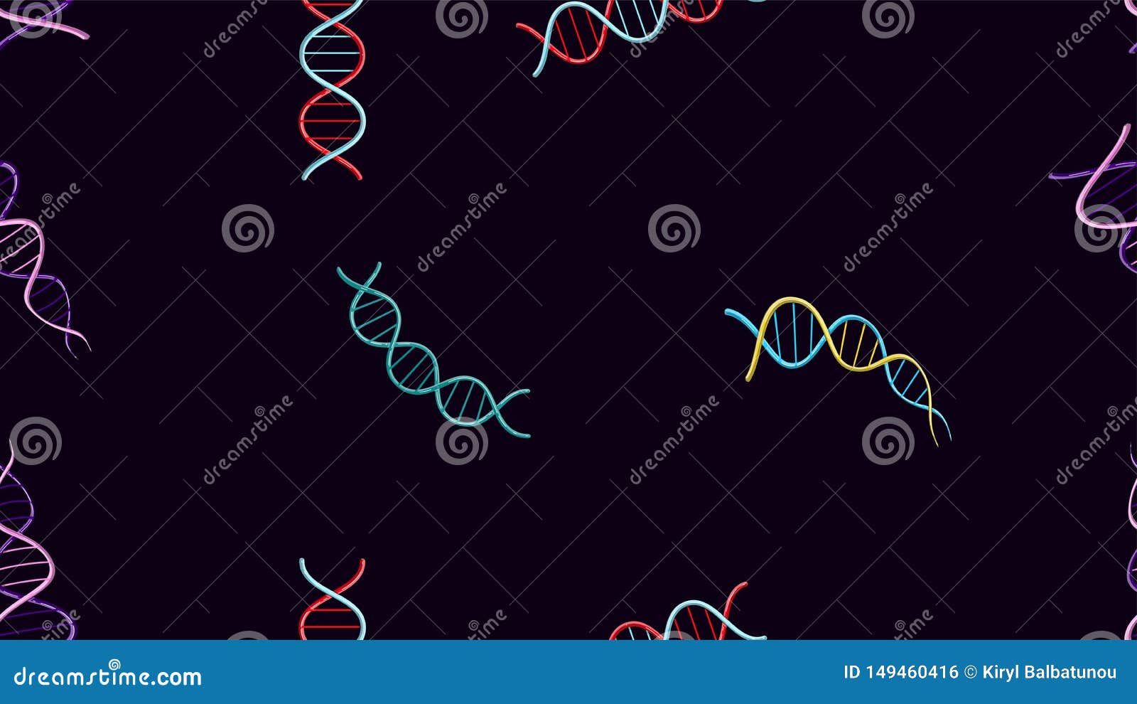 Seamless Pattern Texture of Endless Repetitive Medical Scientific ...