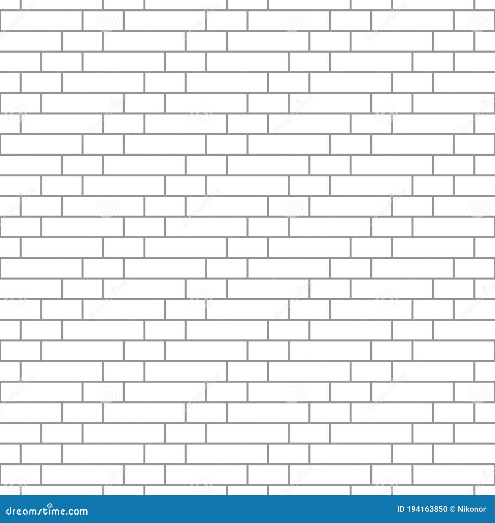 Seamless Pattern Texture of Gothic Brickwork Stock Vector ...