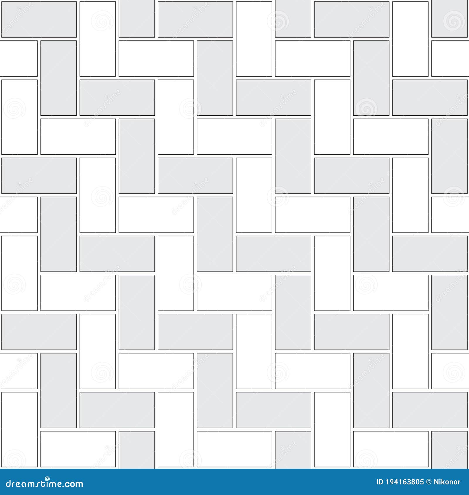 Seamless Pattern Texture of Header Brick Bond Stock Vector ...