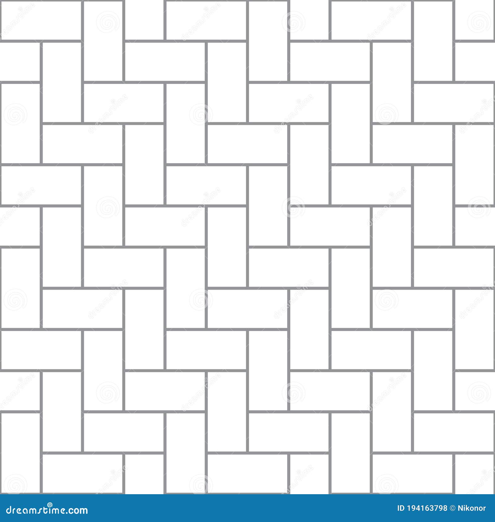 Seamless Pattern Texture of Header Brick Bond Stock Vector ...