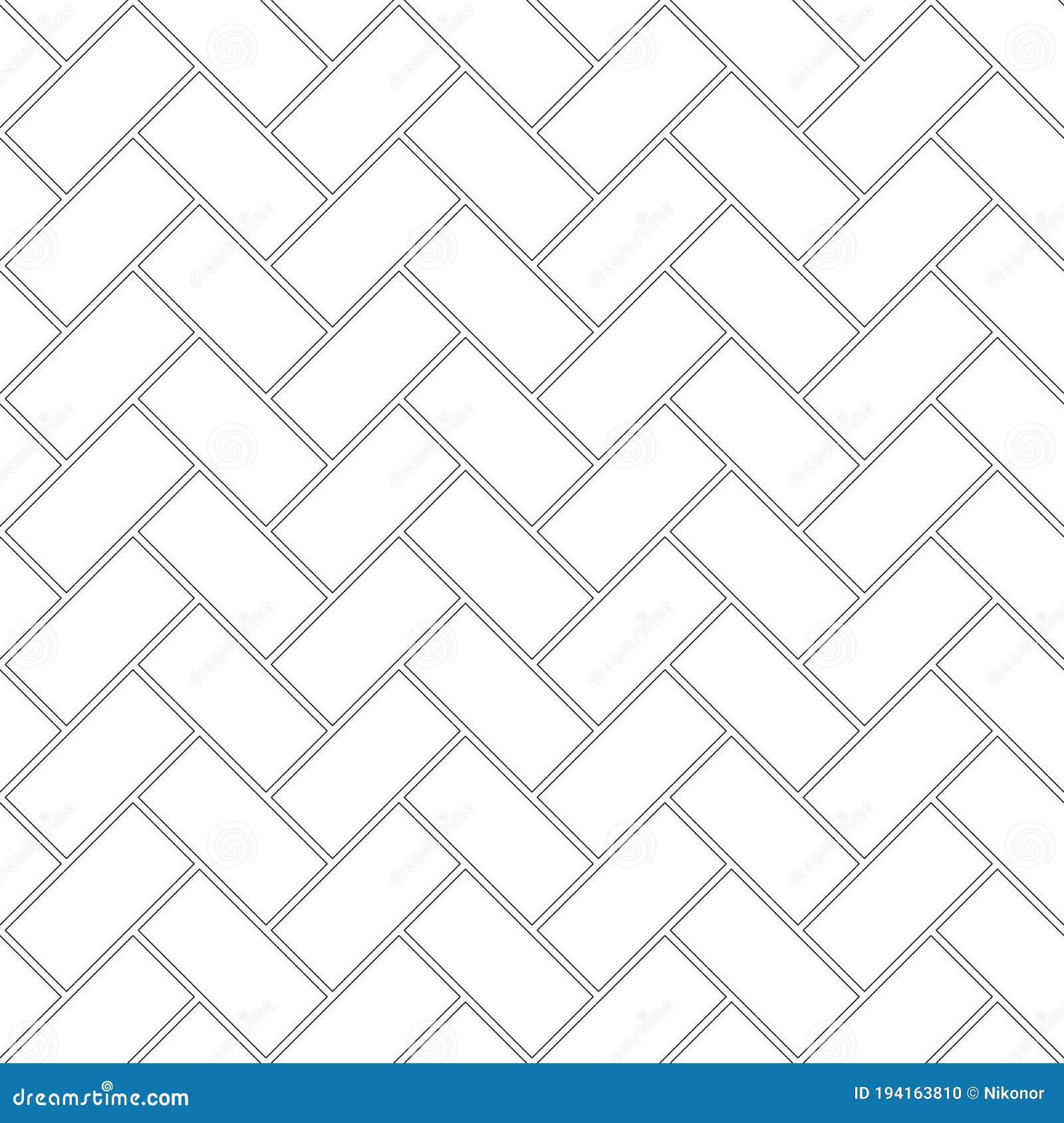Seamless Pattern Texture of Header Brick Bond Stock Vector ...