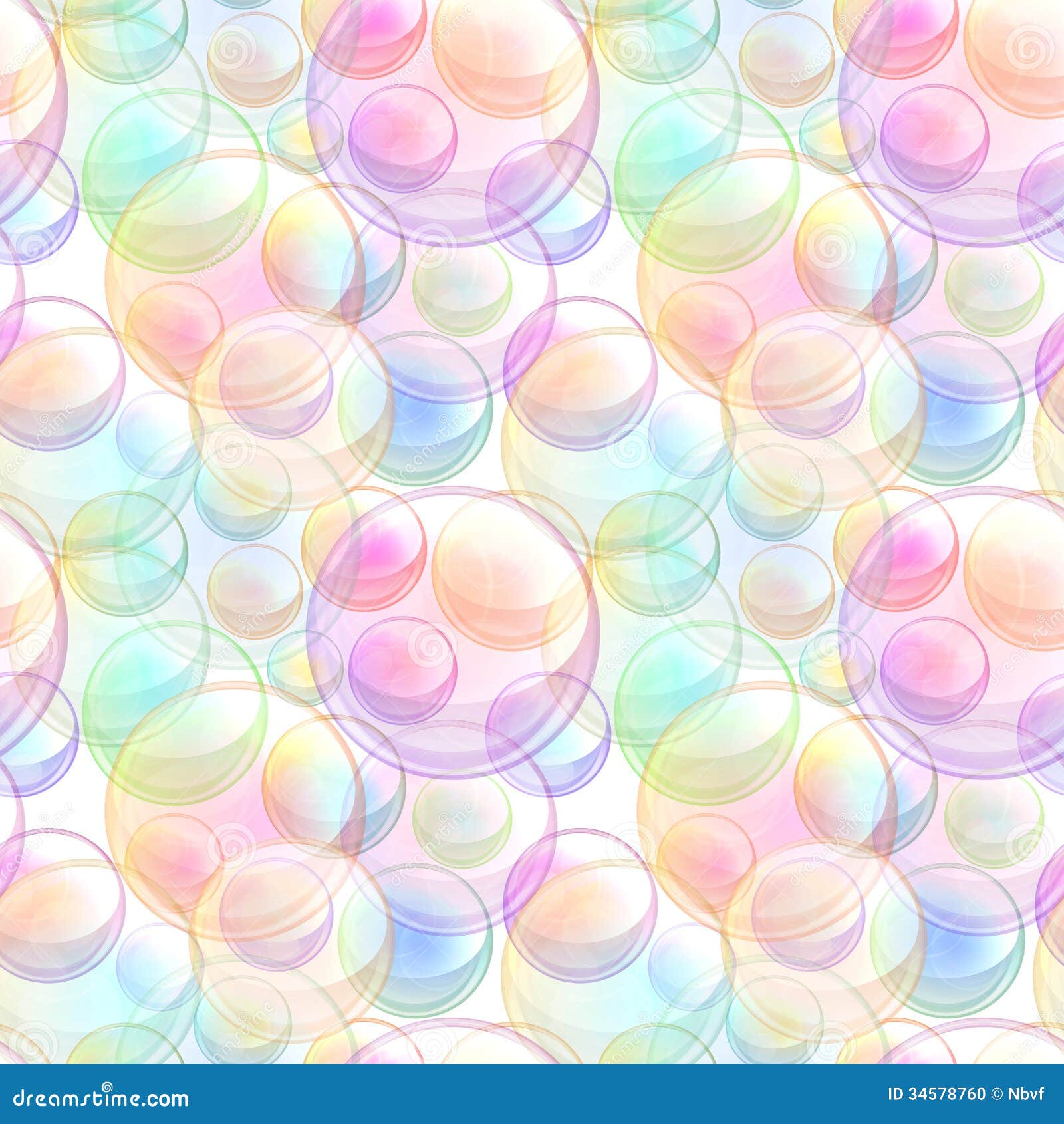 Seamless Pattern Texture Made Soap Bubbles Stock Illustrations – 19 ...