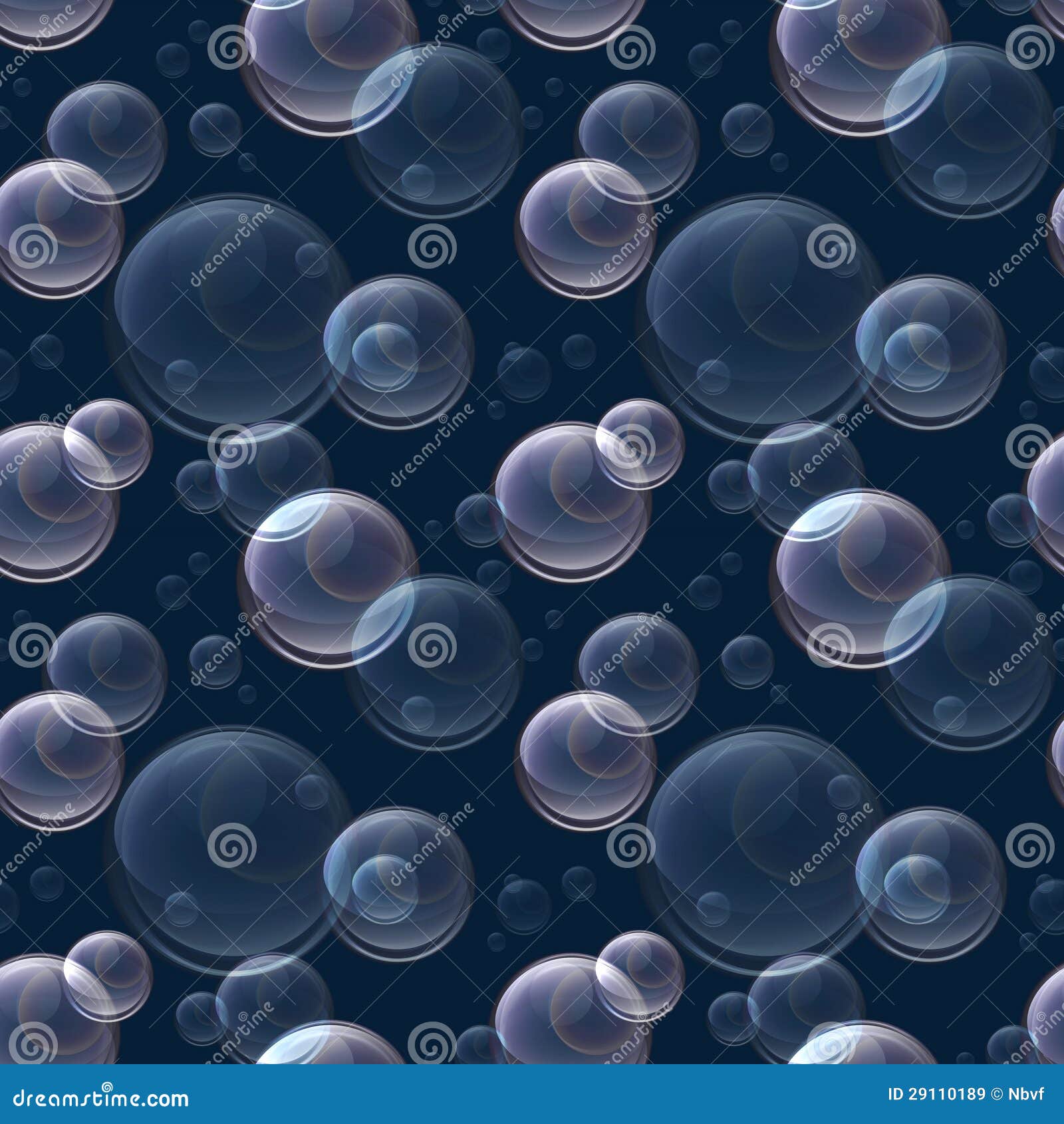 Seamless Pattern Texture Made of Under Water Bubbles Stock Illustration - Illustration of calm ...
