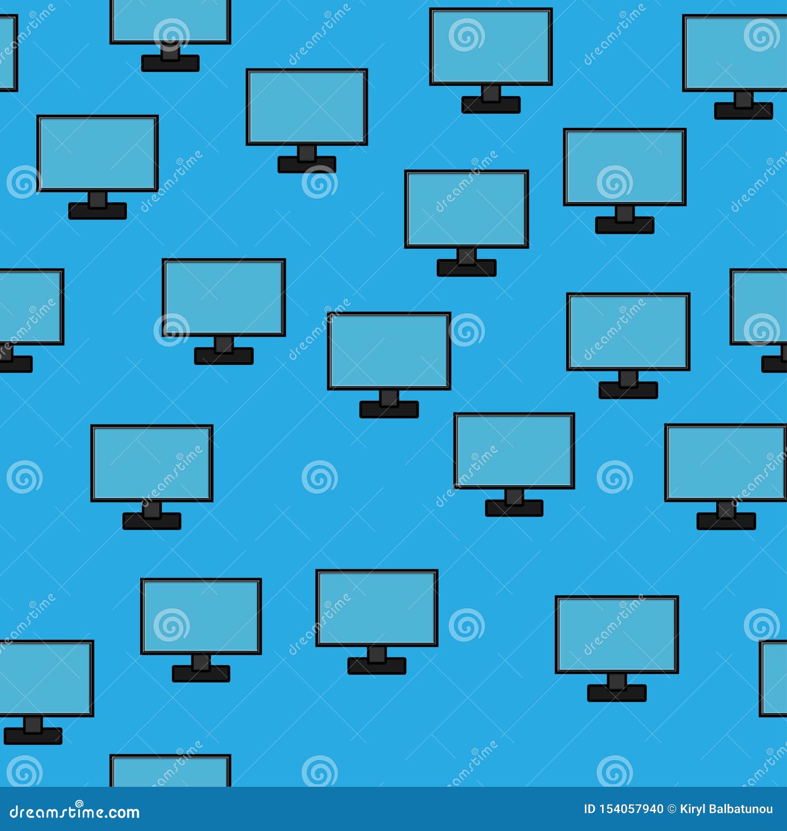 Seamless Pattern, Texture of Modern Digital Rectangular Lcd LCD Ice ...