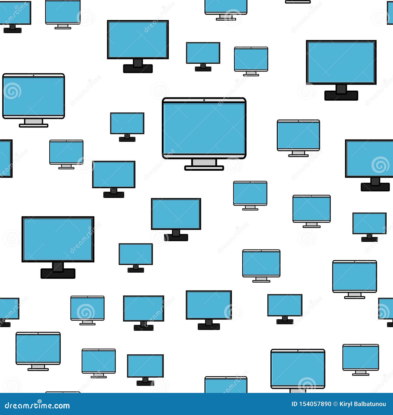 Seamless Pattern, Texture of Modern Digital Rectangular Lcd Liquid ...