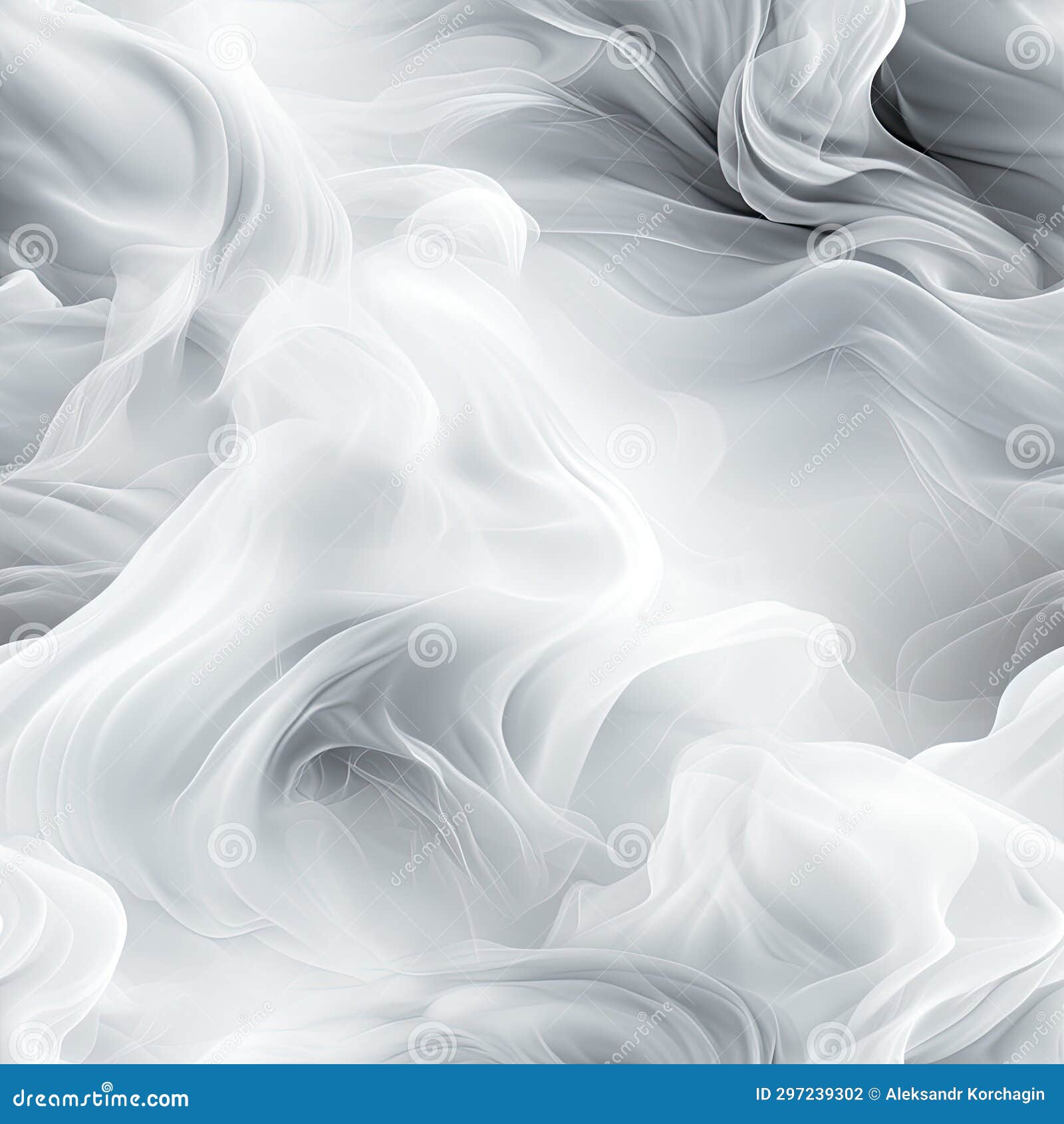 Seamless Pattern with Texture White Smoke Fog Smog Stock Illustration ...