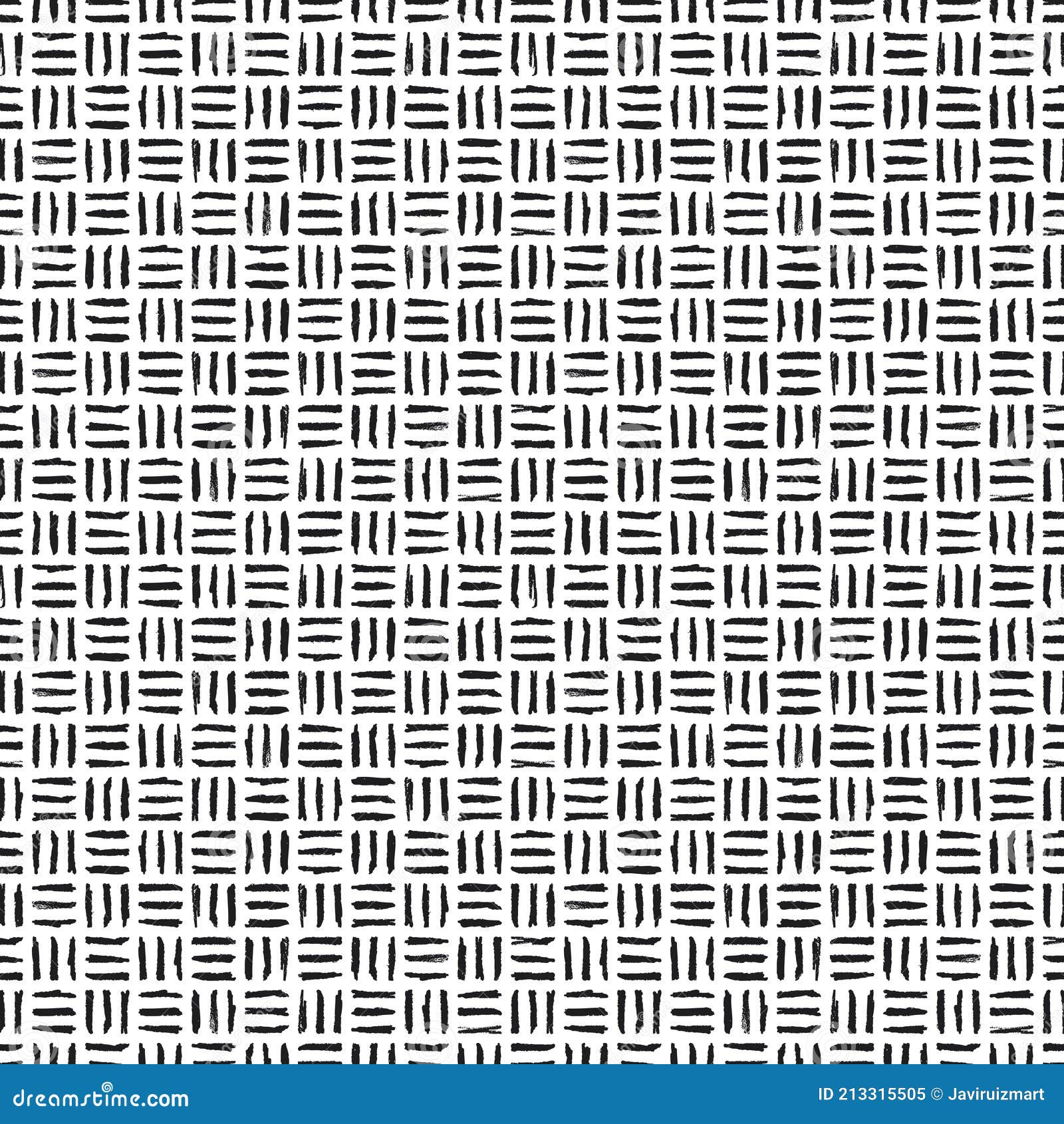 Seamless Pattern with Three Lines Texture Stock Vector - Illustration ...