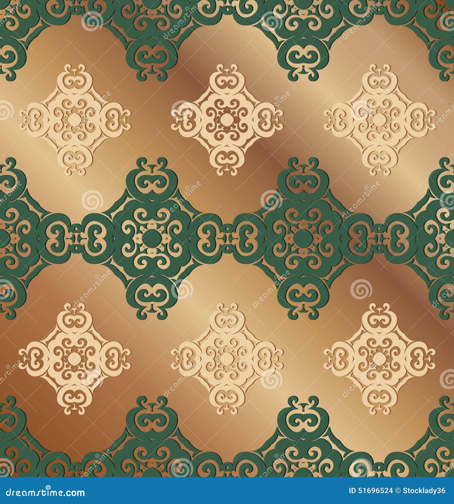 Seamless Pattern Tile Background Stock Vector - Illustration of ...