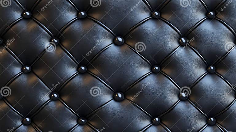 A Seamless Pattern Tile Featuring a Black Leather Couch Texture ...
