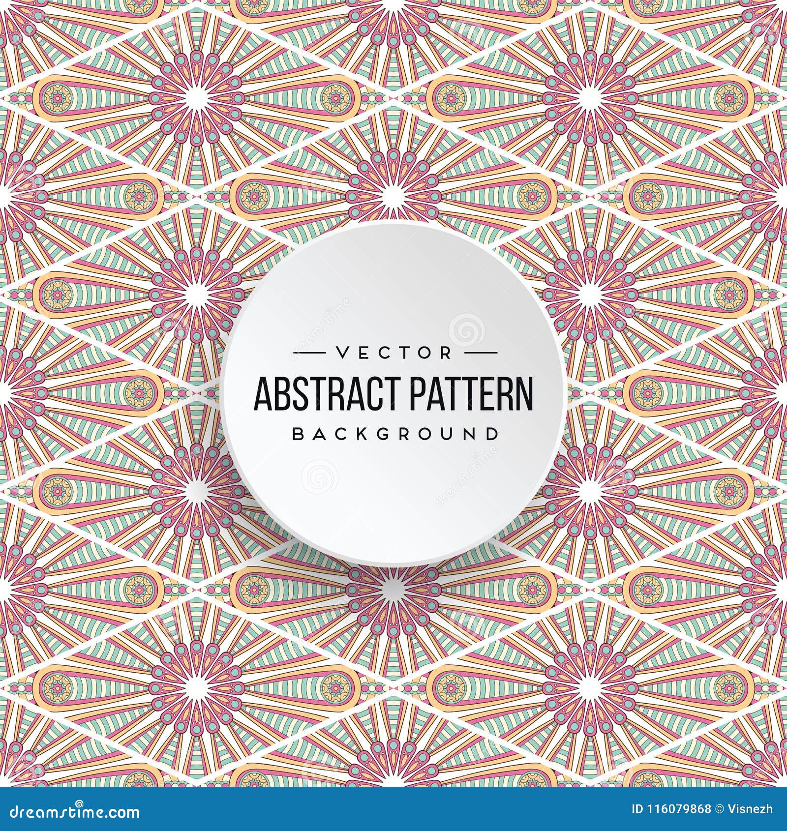 Seamless pattern tile stock vector. Illustration of geometric - 116079868