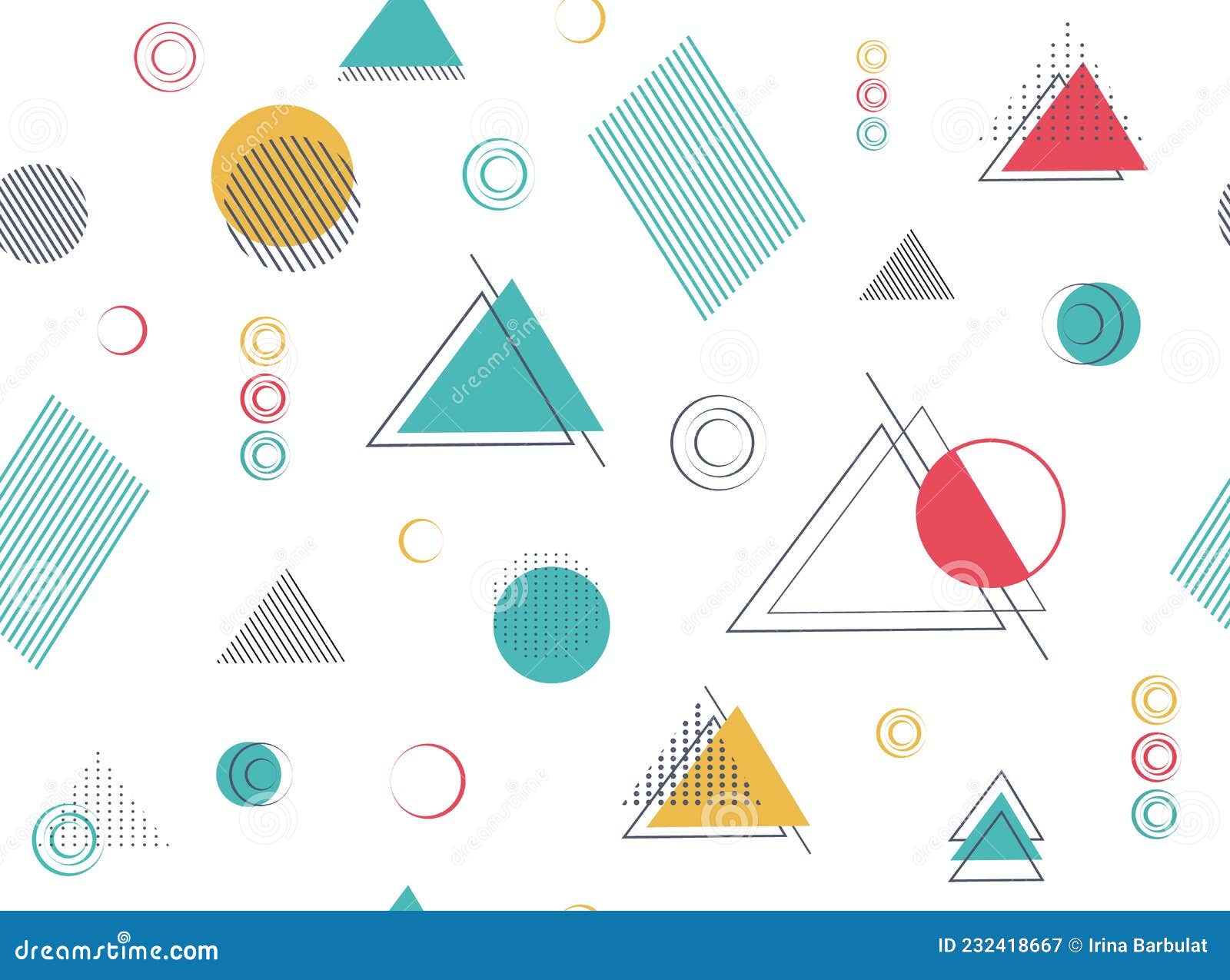 A Set Of Trending Geometric Shapes And Forms. Gradient Circles And ...