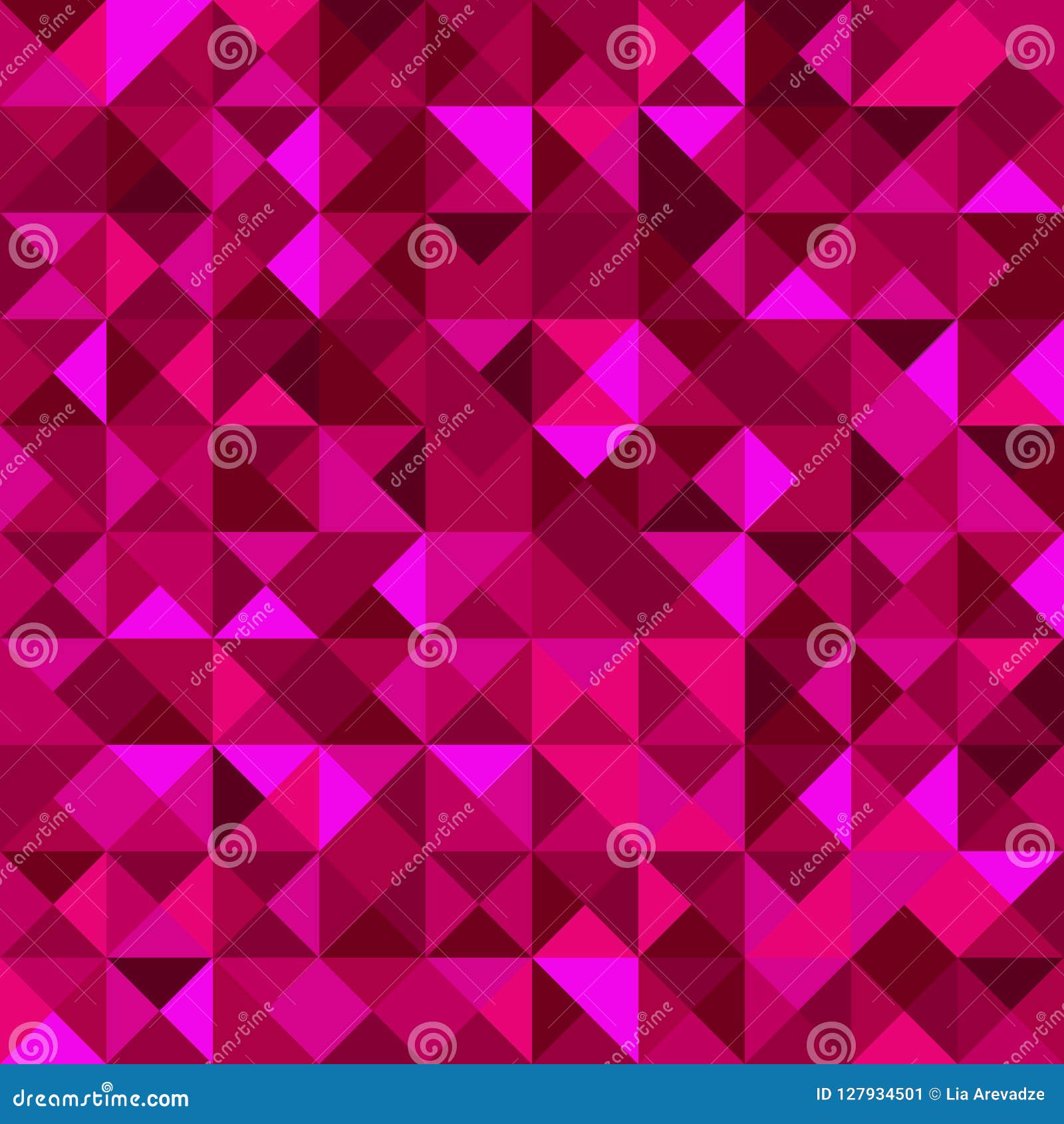 Seamless Pattern with Triangle Shapes of Different Colors Stock Vector ...