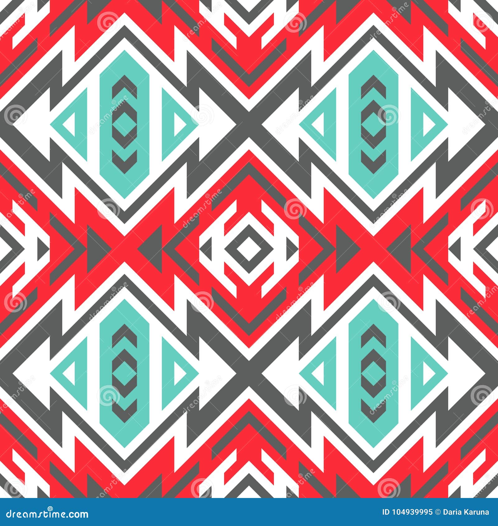 Seamless Pattern of Triangles and Lines. Zigzags and Sharp Corners ...