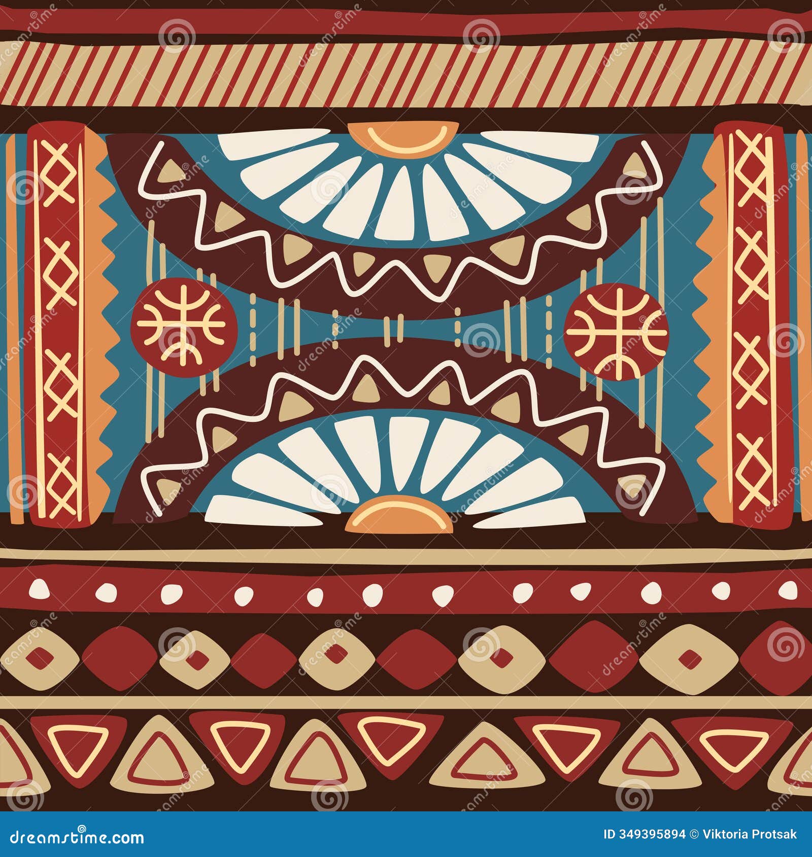 Ethnic Background Vector Royalty-Free Stock Photography | CartoonDealer ...