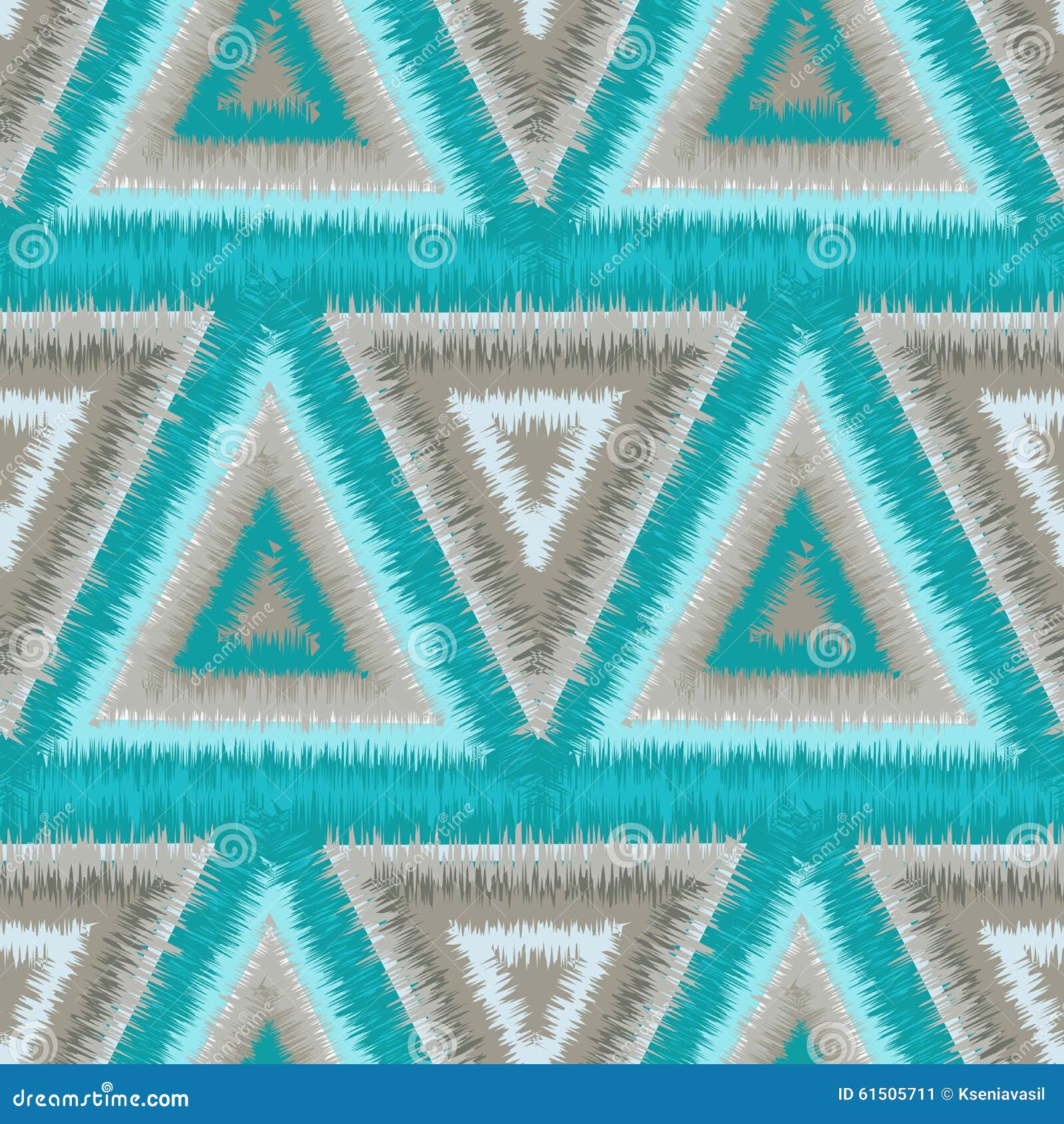 Seamless pattern tribal stock vector. Illustration of traditional ...