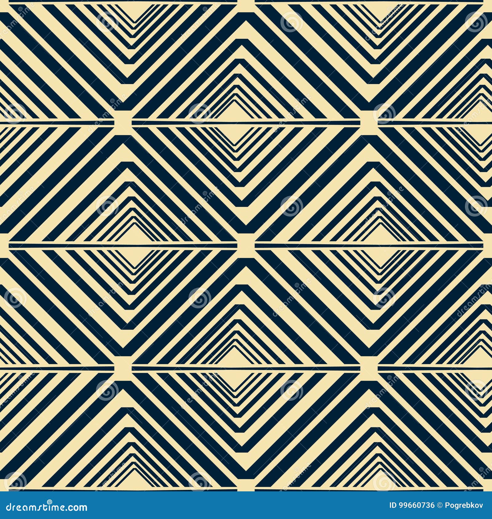 Seamless Pattern of V Shaped Geometric Elements Stock Vector ...