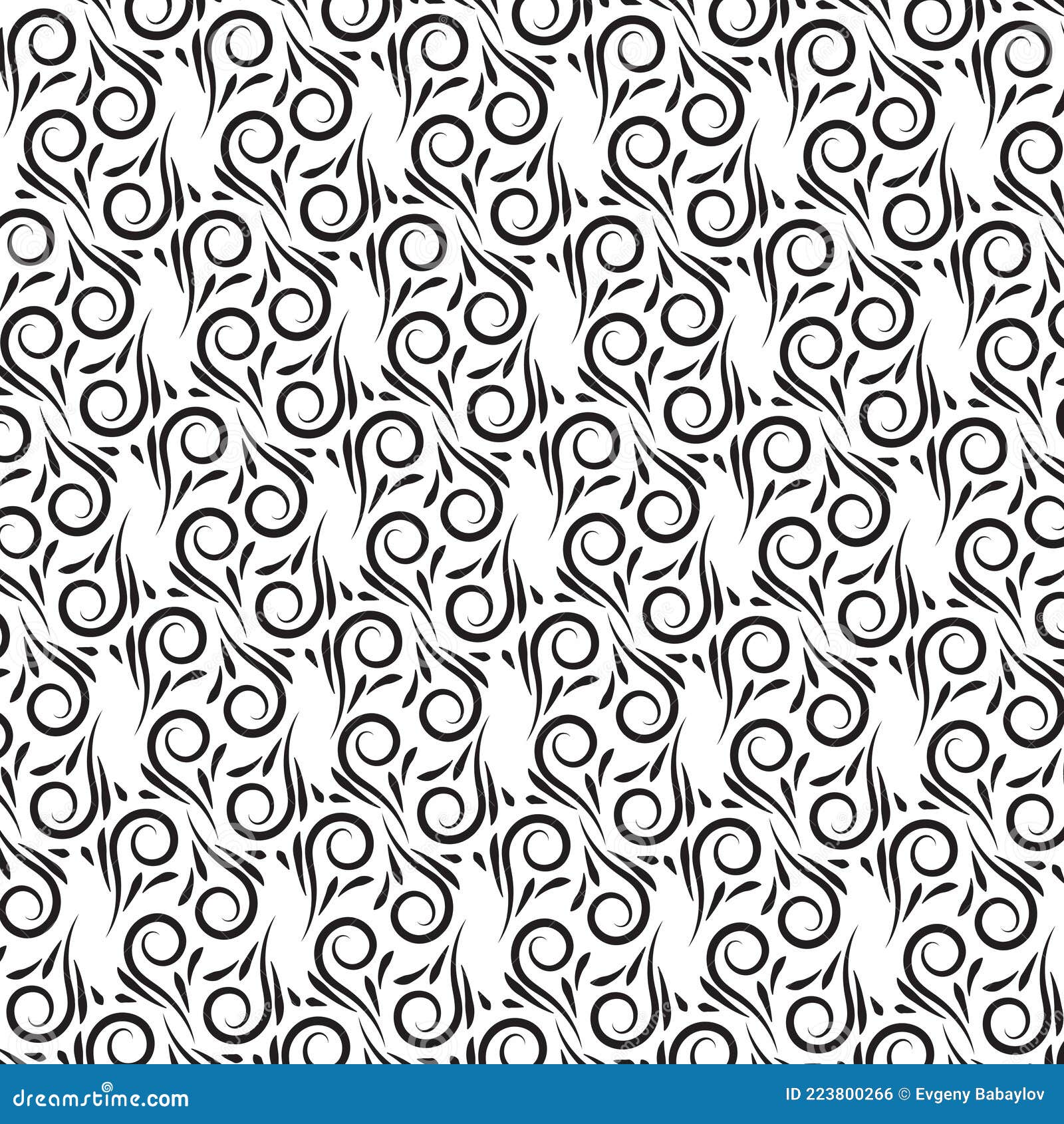 Seamless Pattern, Various Geometric Shapes on a White Background ...